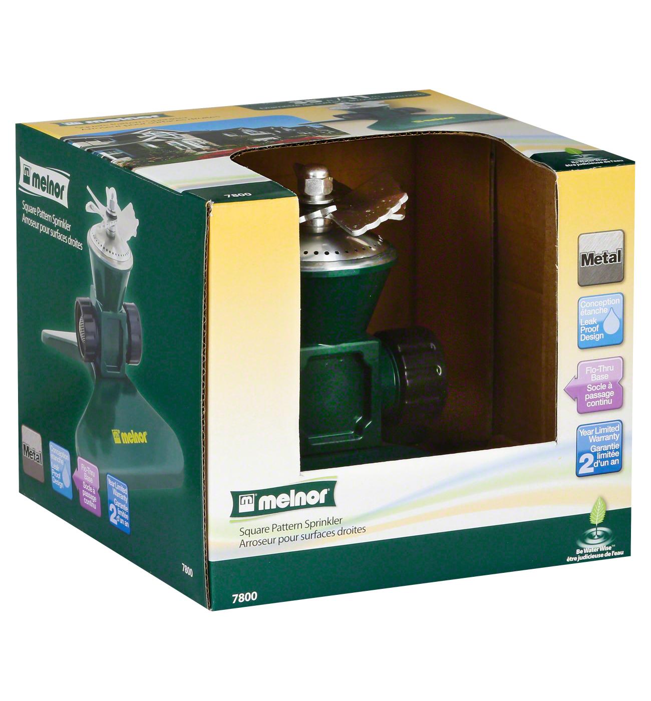 Melnor Metal Square Pattern Sprinkler - Shop Hoses & watering at H-E-B