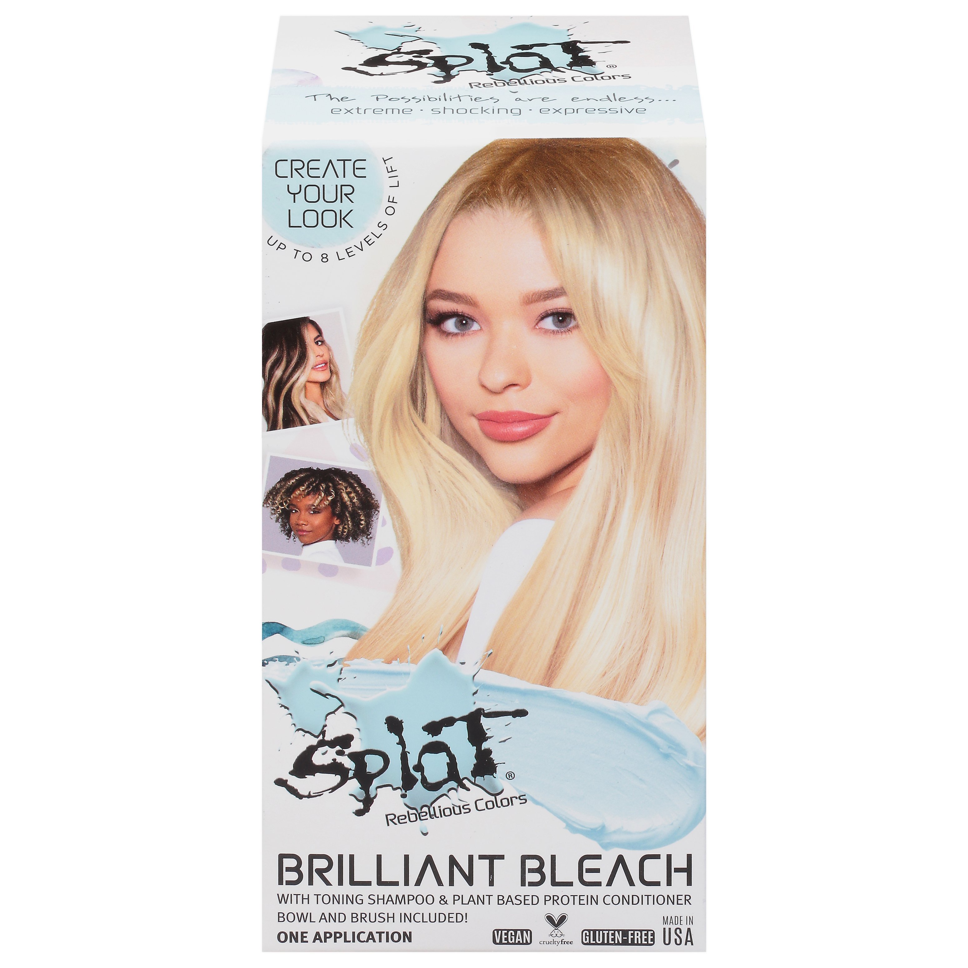 Splat Rebellious Colors - Brilliant Bleach - Shop Hair Color at H-E-B