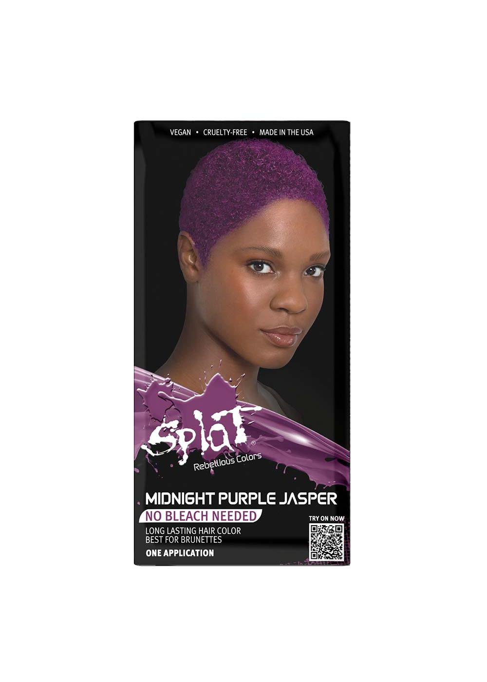 Splat Rebellious Colors - Midnight Purple Jasper - Shop Hair Color at H-E-B
