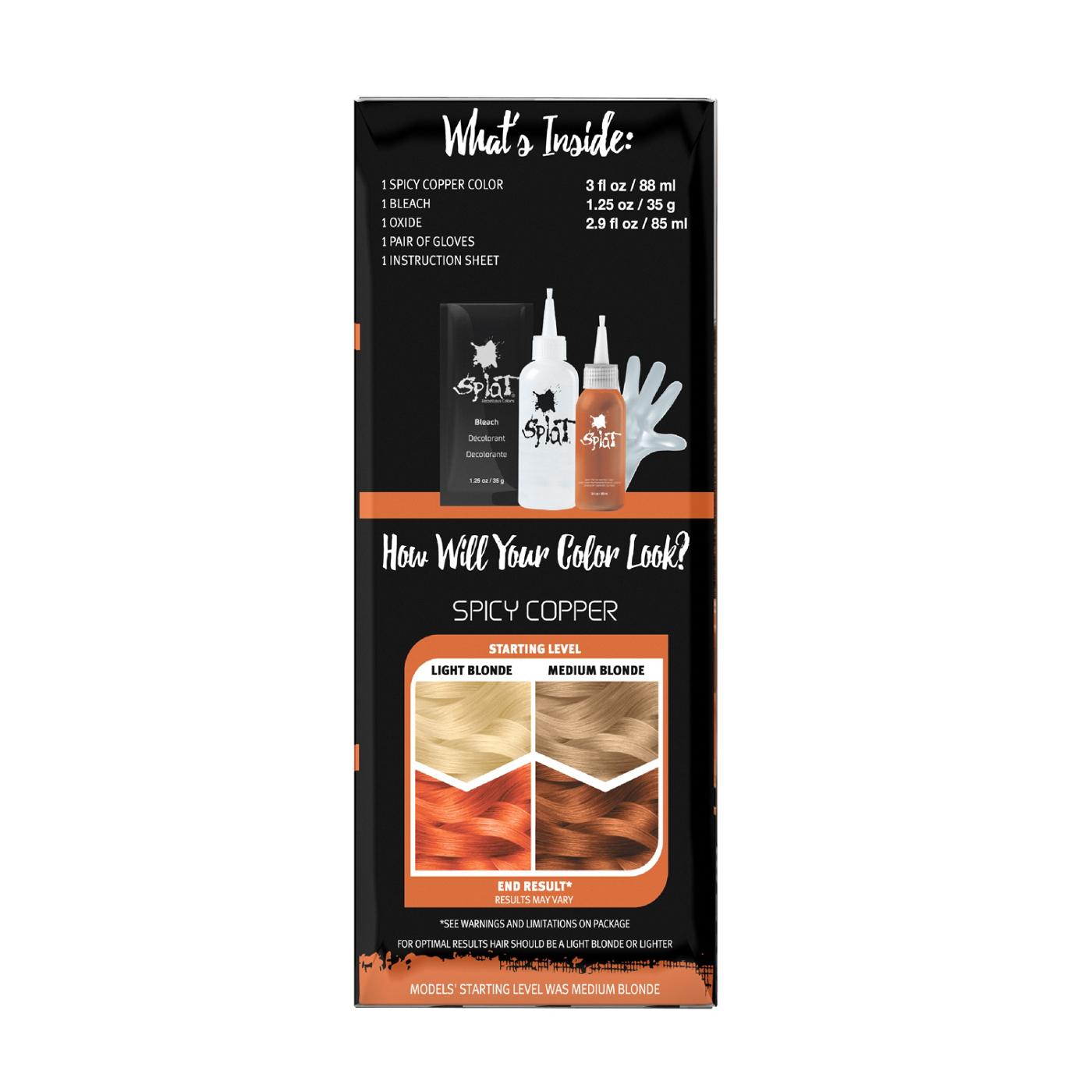 Splat Rebellious Colors - Spicy Copper - Shop Hair Color at H-E-B