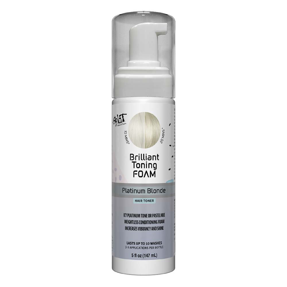 Splat Brilliant Toning Foam - Platinum Blonde - Shop Hair color at H-E-B