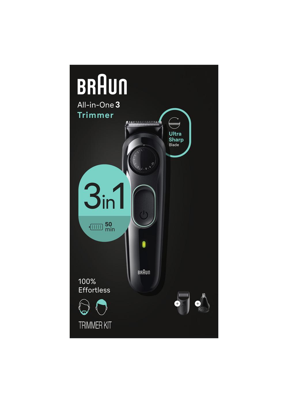 Braun All-In-One Series 3 Trimmer Kit - Shop Electric shavers ...