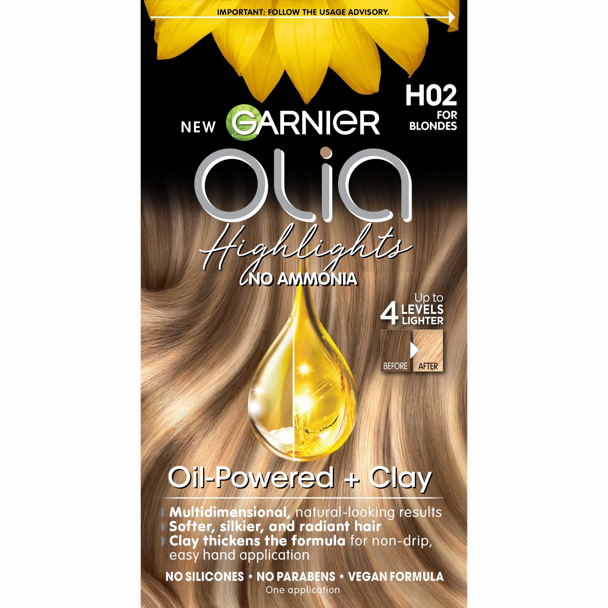 Garnier Olia Highlights - H02 for Blondes - Shop Hair color at H-E-B