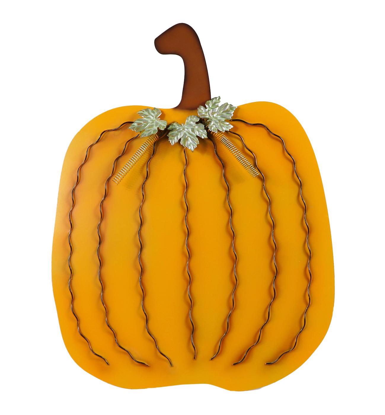 Destination Holiday Fall Metal Pumpkin Stand - Orange - Shop Seasonal ...