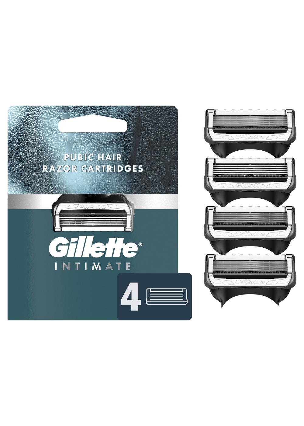 Gillette Intimate Pubic Hair Razor Cartridges - Shop Razors & blades at ...