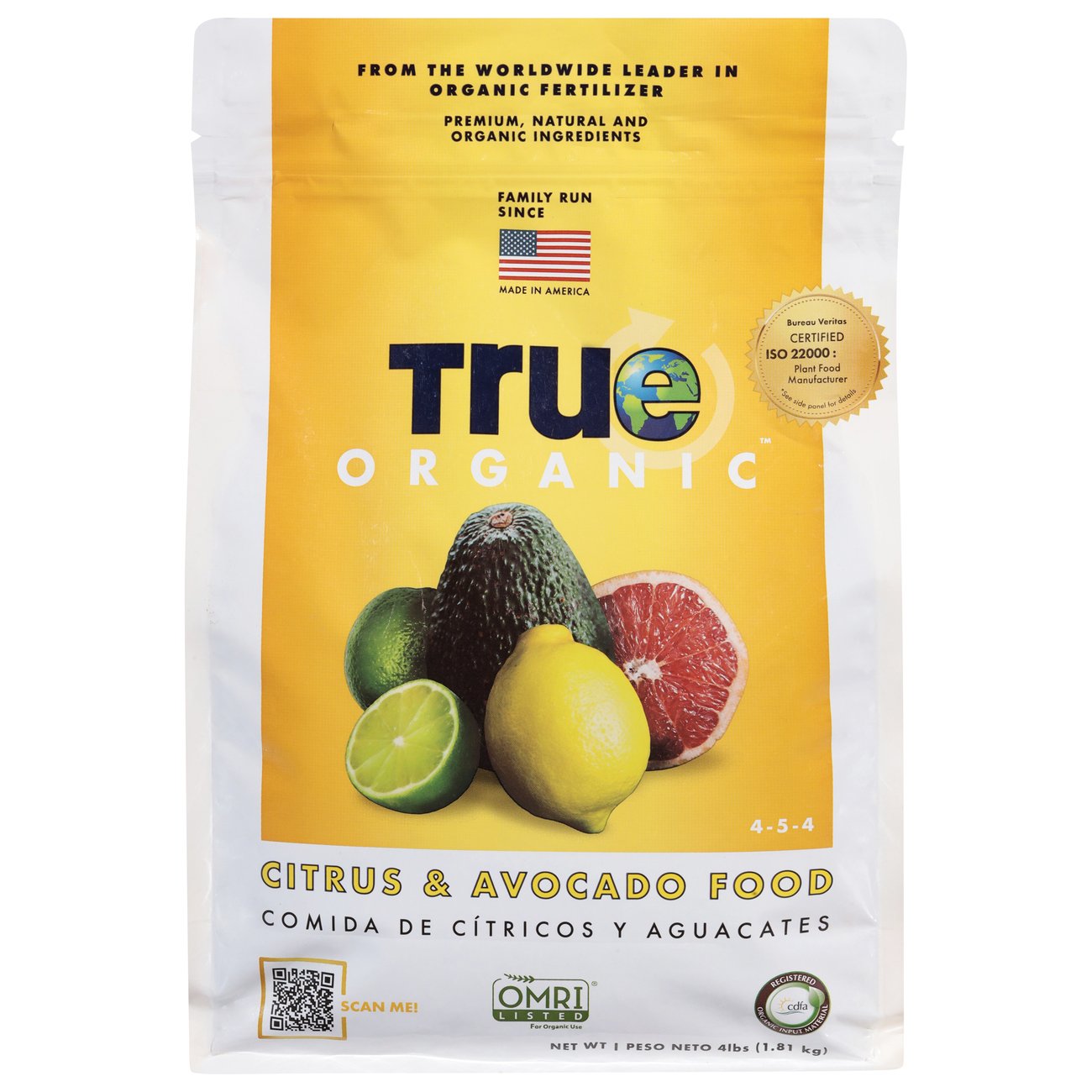 True Organic Citrus & Avocado Food - Shop Fertilizer at H-E-B