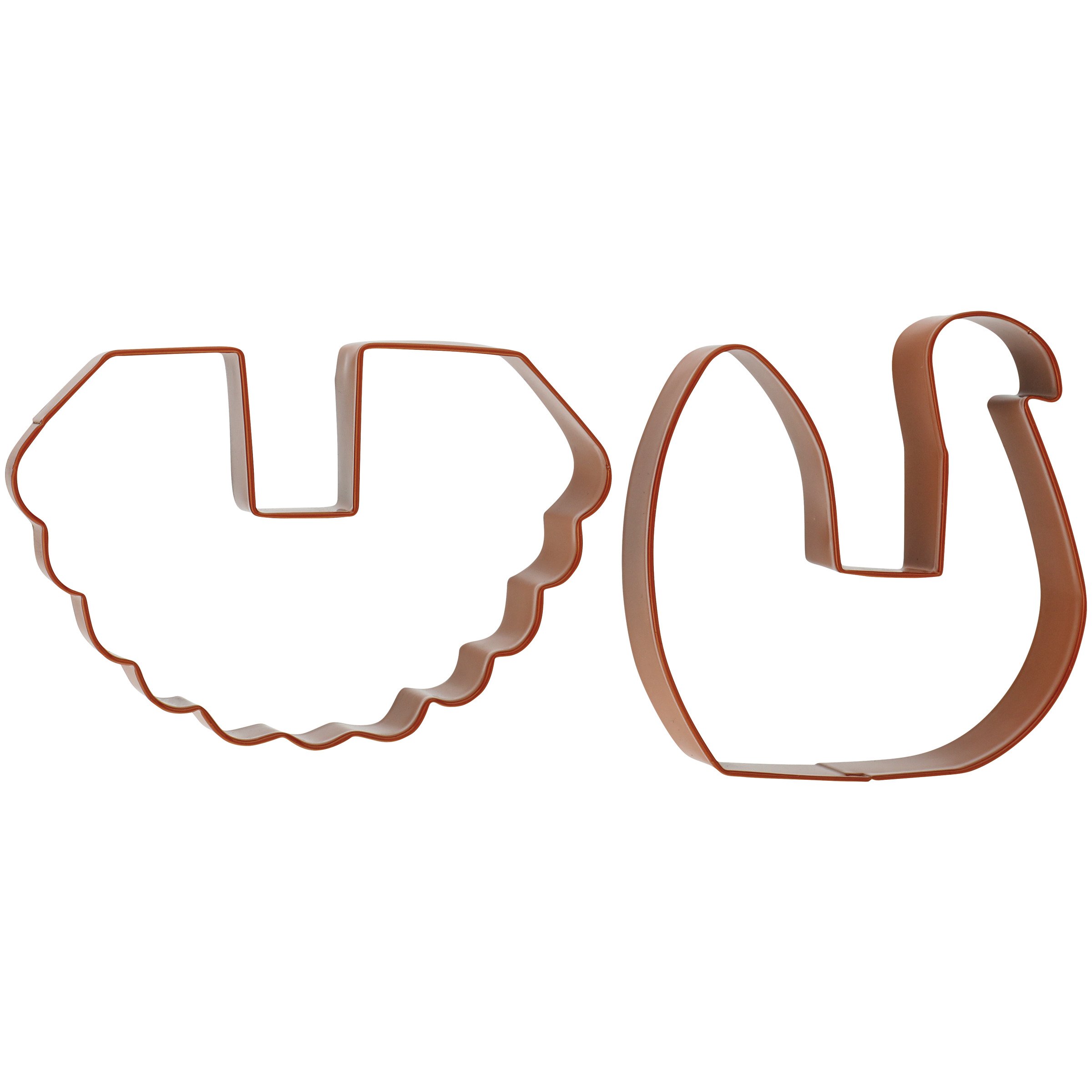 Destination Holiday Metal 3D Thanksgiving Turkey Cookie Cutter Set ...