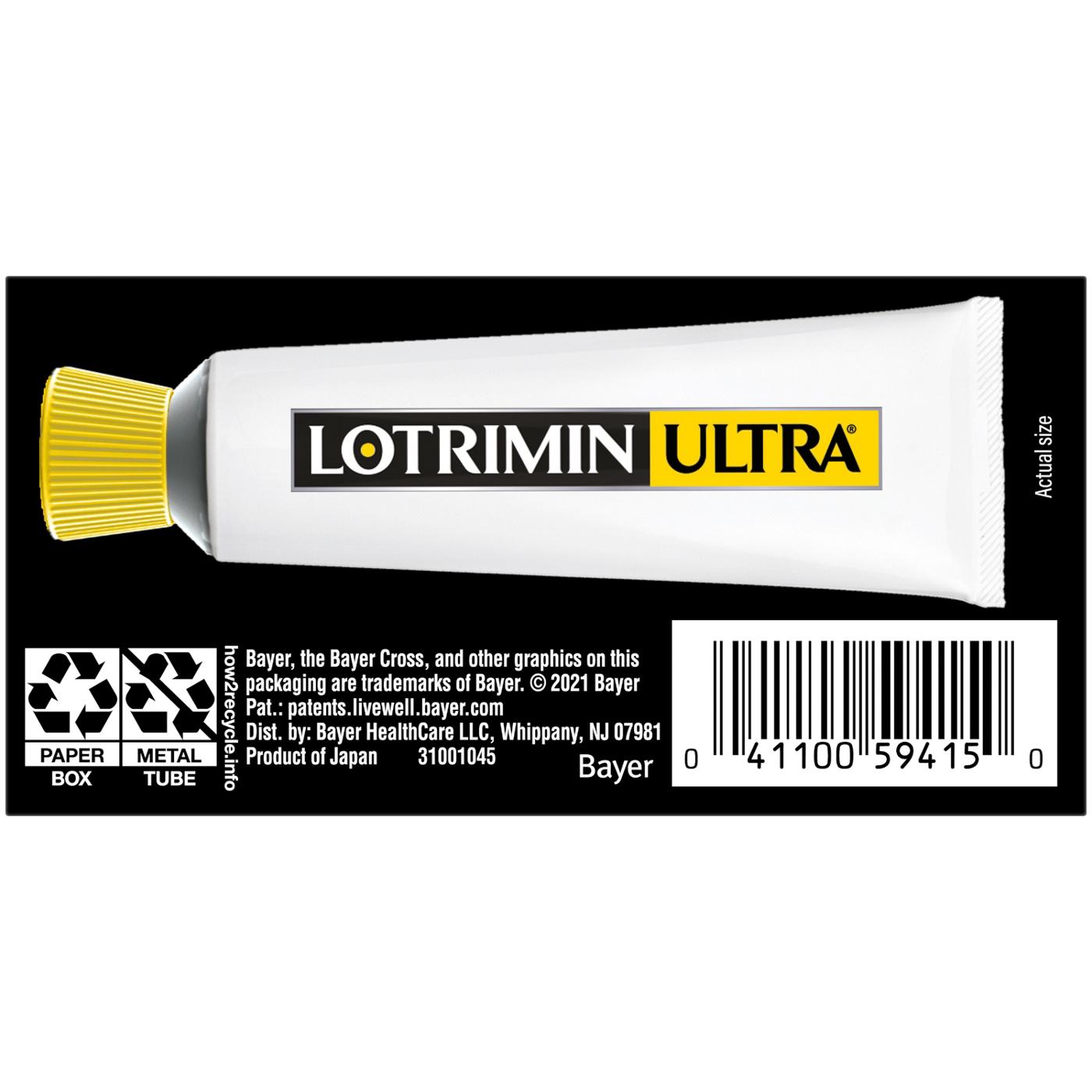 Lotrimin Ultra Prescription Strength Ultra Butenafine Hydrochloride ...