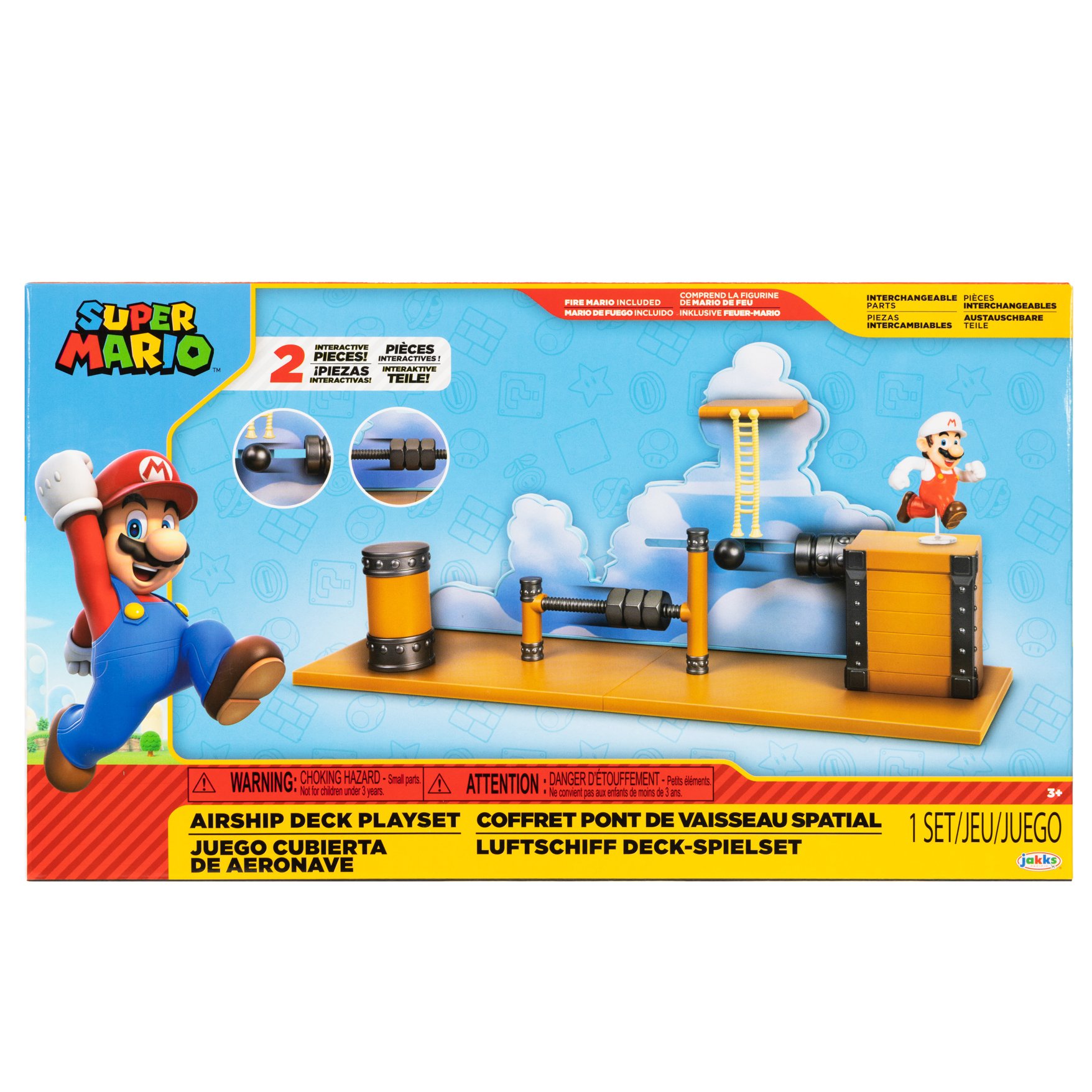 Jakks Nintendo Super Mario Airship Deck Playset - Shop Playsets at H-E-B