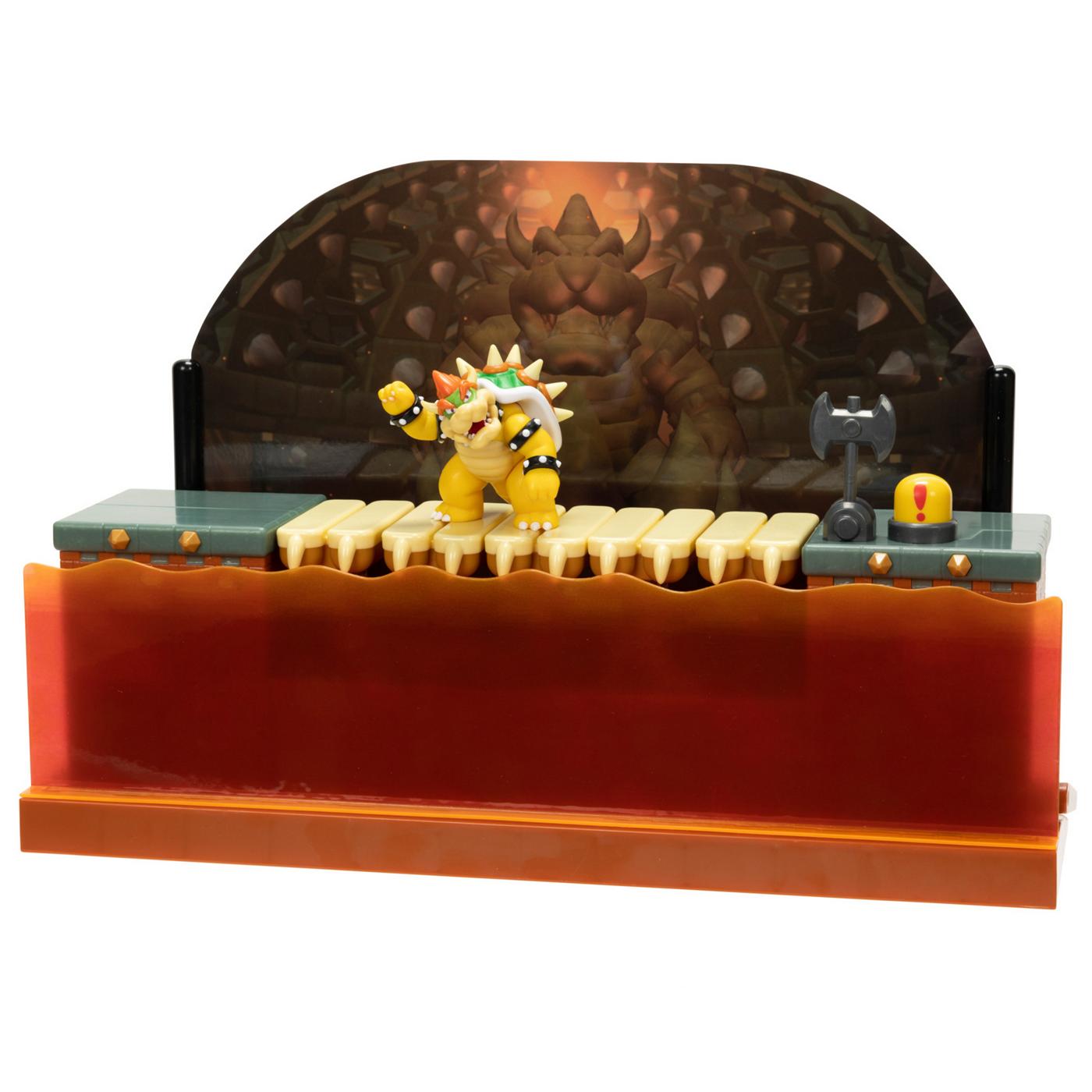 Jakks Nintendo Super Mario Deluxe Bowser Battle Playset - Shop Playsets ...