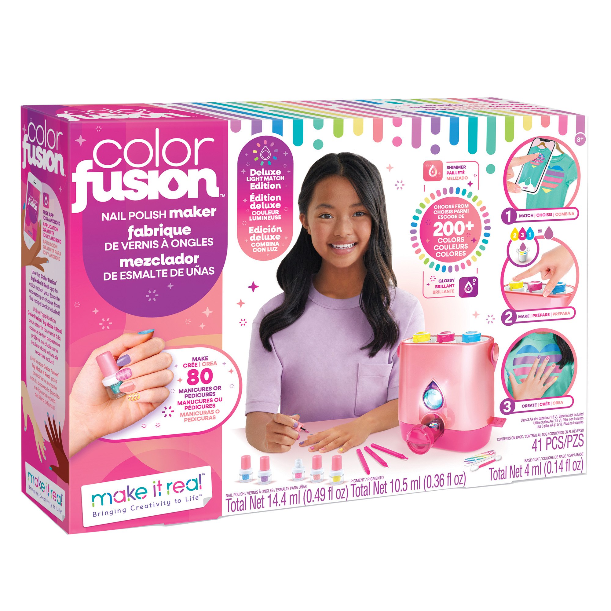 Make It Real Color Fusion Nail Polish Maker Kit - Shop Kits at H-E-B