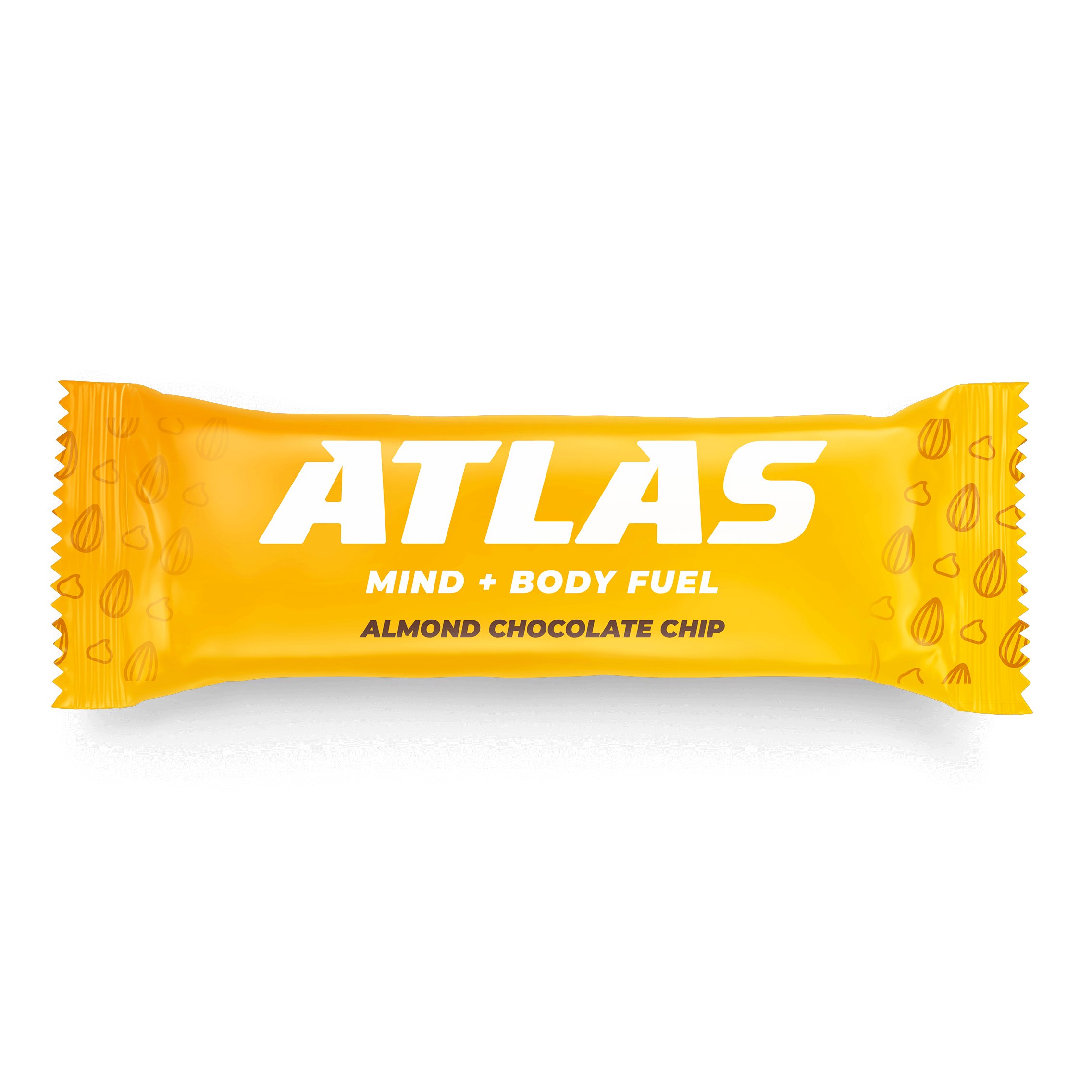 Atlas 20g Protein Bar - Almond Chocolate Chip - Shop Granola & snack ...
