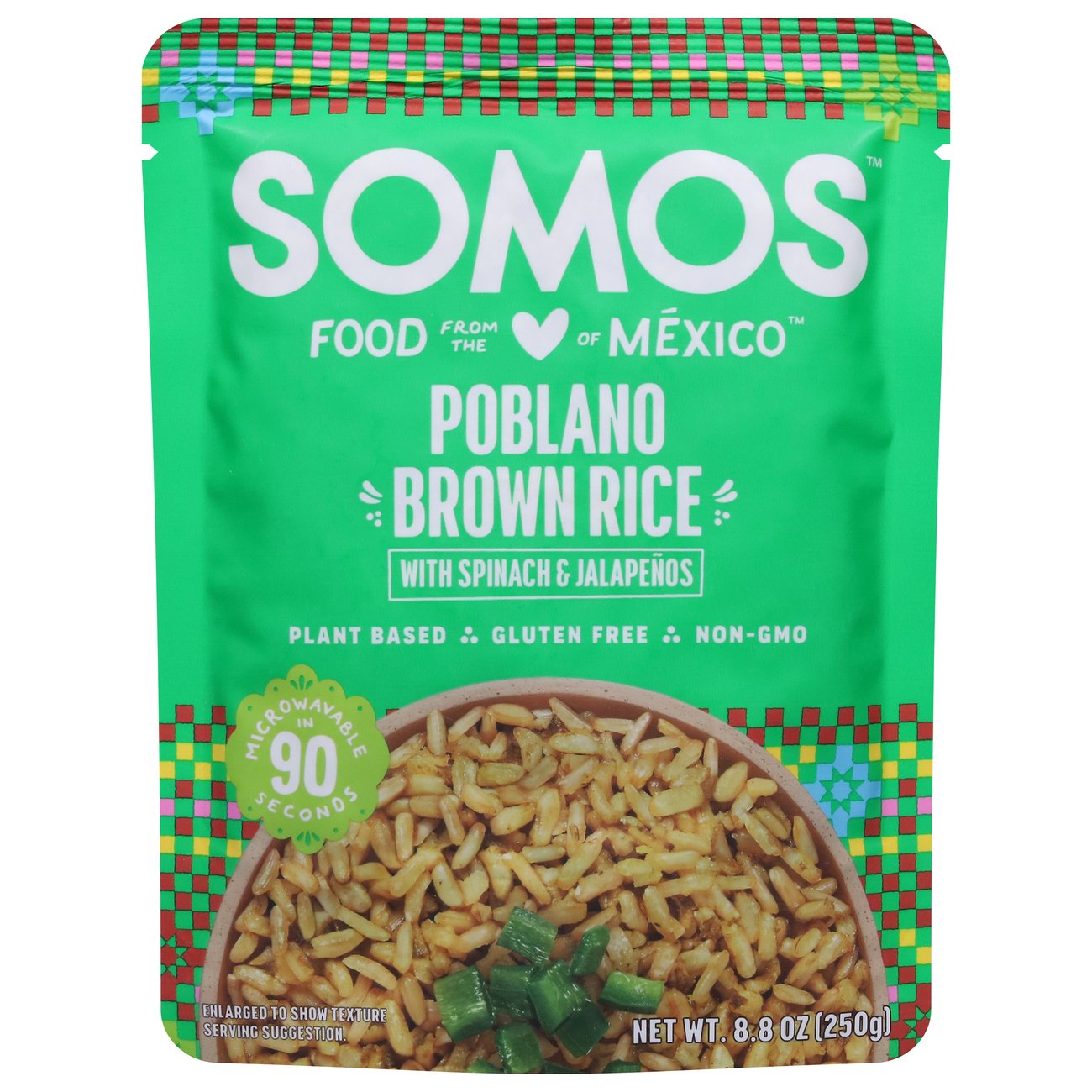 Somos Poblano Brown Rice - Shop Rice & grains at H-E-B