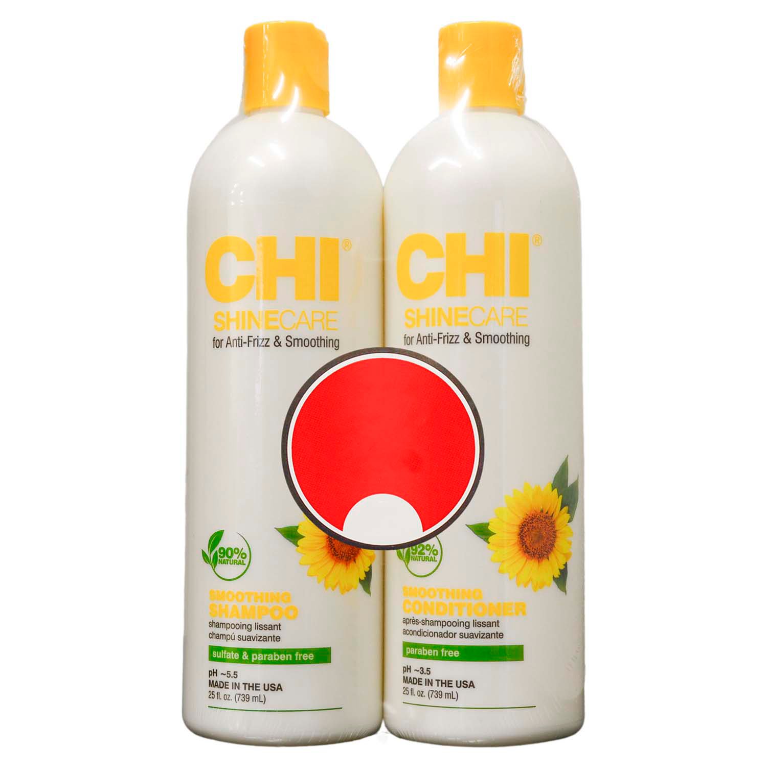 CHI ShineCare Smoothing Shampoo & Conditioner Duo, 2 Pk - Shop Shampoo ...