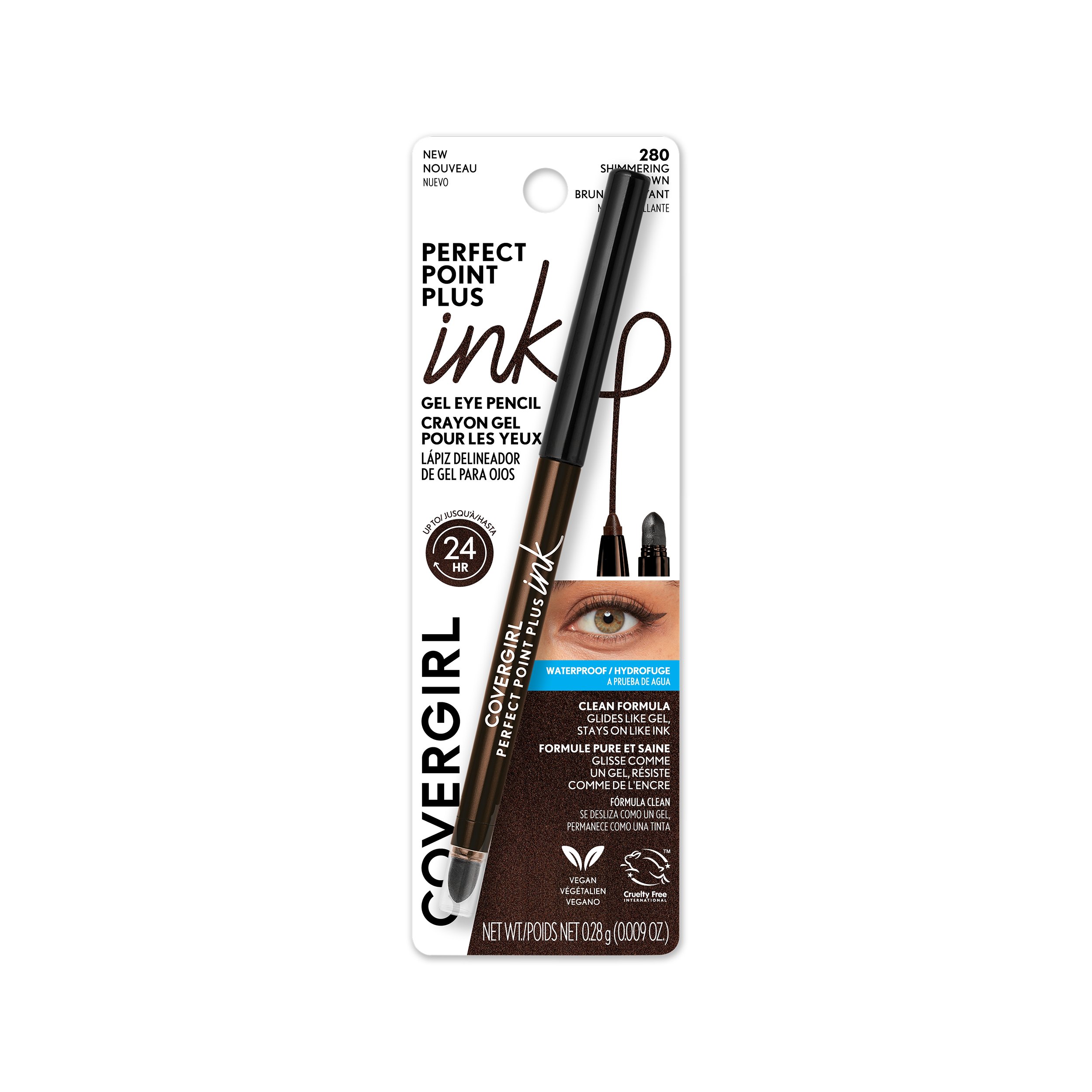 Covergirl Perfect Point Plus Ink - Shimmer Brown - Shop Eyeliner at H-E-B