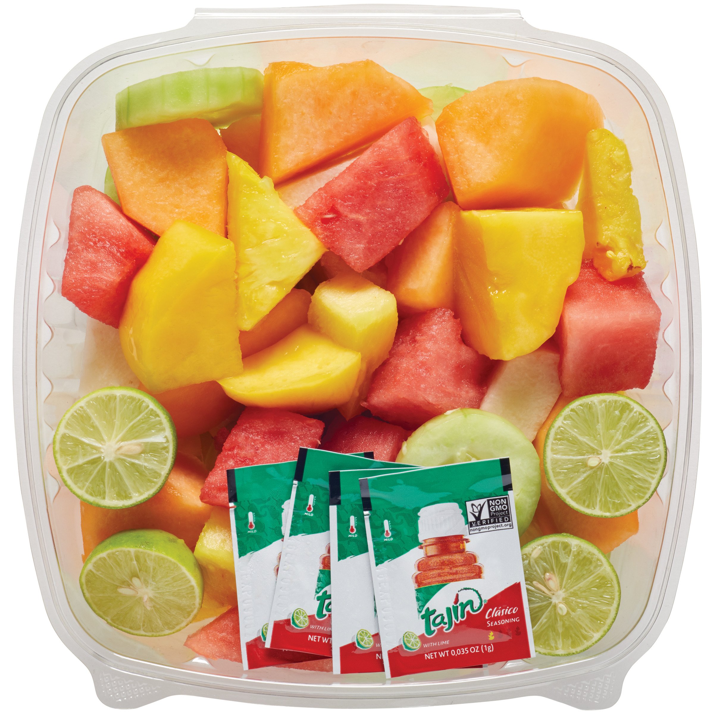 H-E-B Fruteria Fresh Sliced Fruit with Lime & Tajin - Extra Large ...