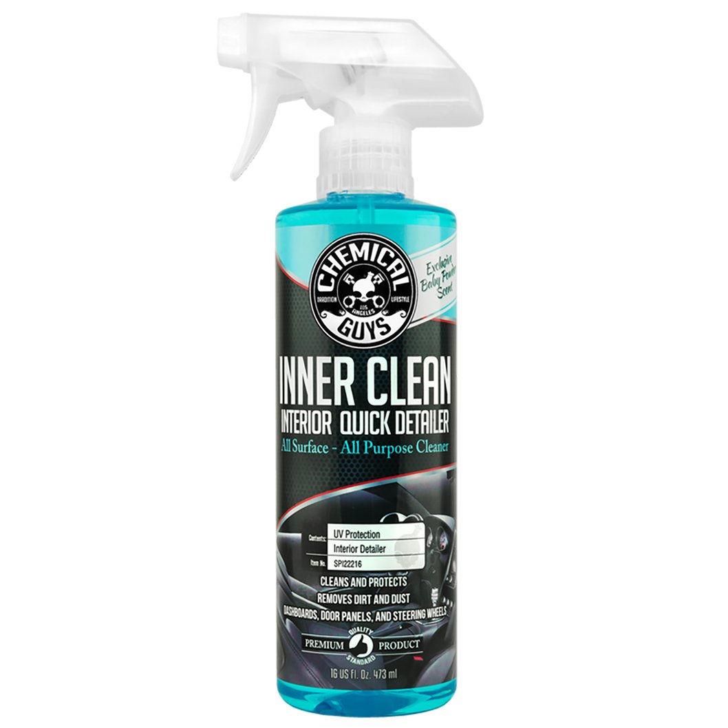 Chemical Guys InnerClean Baby Powder Scent Quick Detailer & Protectant ...