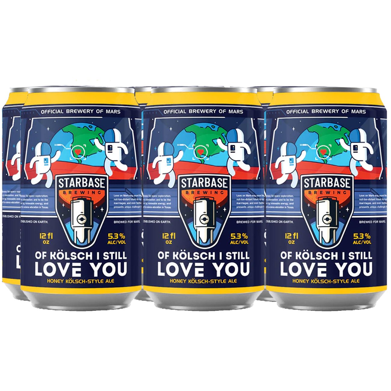 Starbase Brewing Of Kolsch I Still Love You Honey Kölsch-Style Ale 6 pk ...