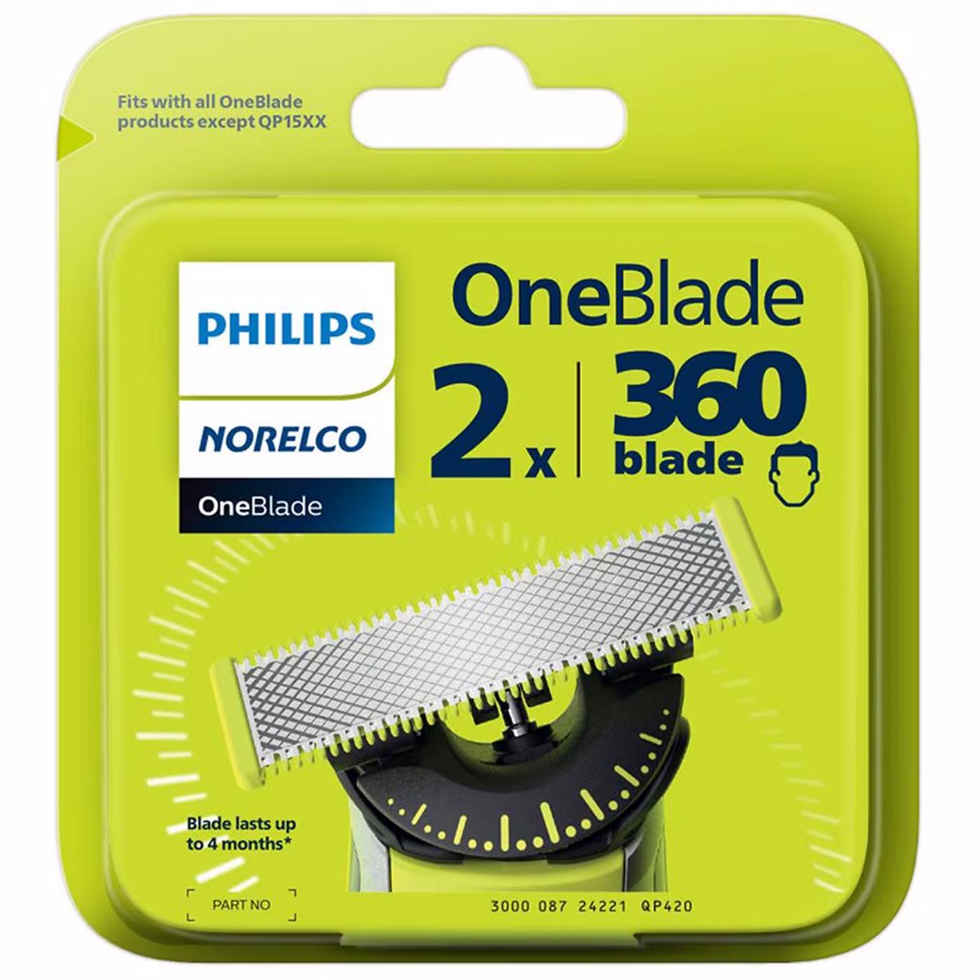 Philips Norelco OneBlade 360 Blade Replacement - Shop Razors & blades ...