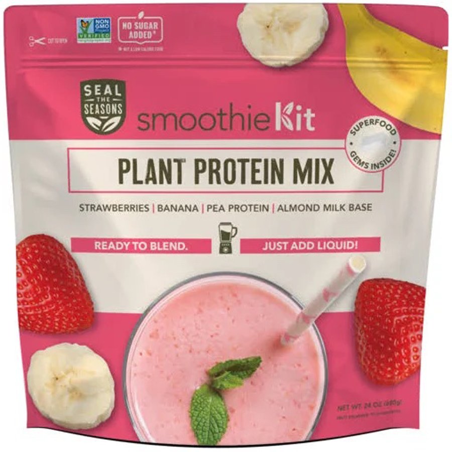 Seal The Seasons Plant Protein Mix Smoothie Kit, 24 oz | Central Market ...