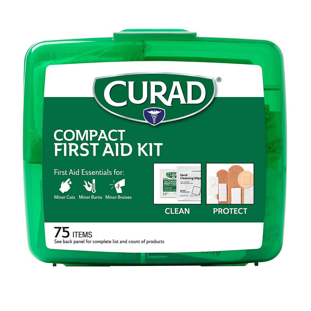 Curad Compact First Aid Kit - Shop Kits & supplies at H-E-B