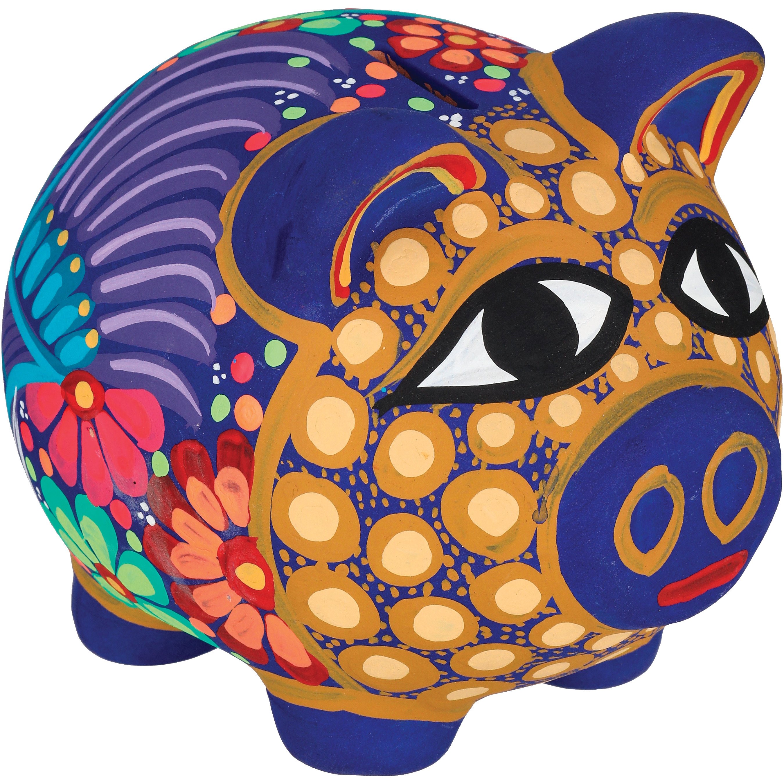 El Fandango Trading Day of the Dead Clay Pig - Shop Seasonal decor at H-E-B