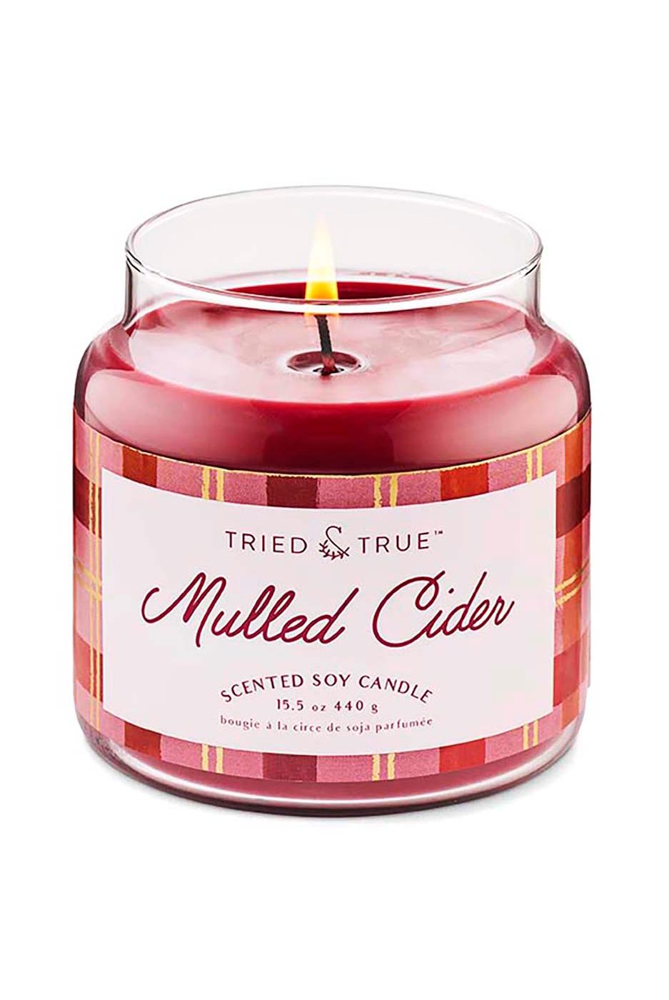 Tried & True Mulled Cider Scented Soy Candle - Shop Candles at H-E-B