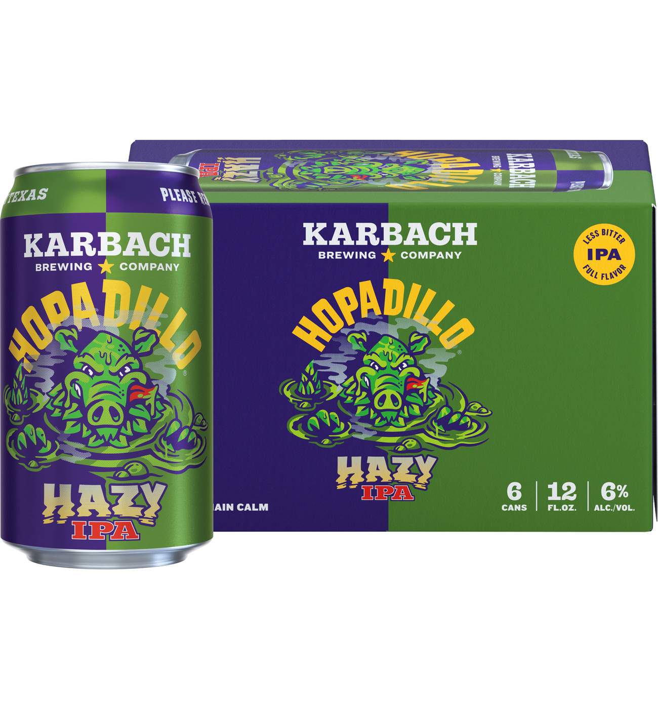 Karbach Hopadillo Hazy IPA Craft Beer 6 pk Cans - Shop Beer at H-E-B
