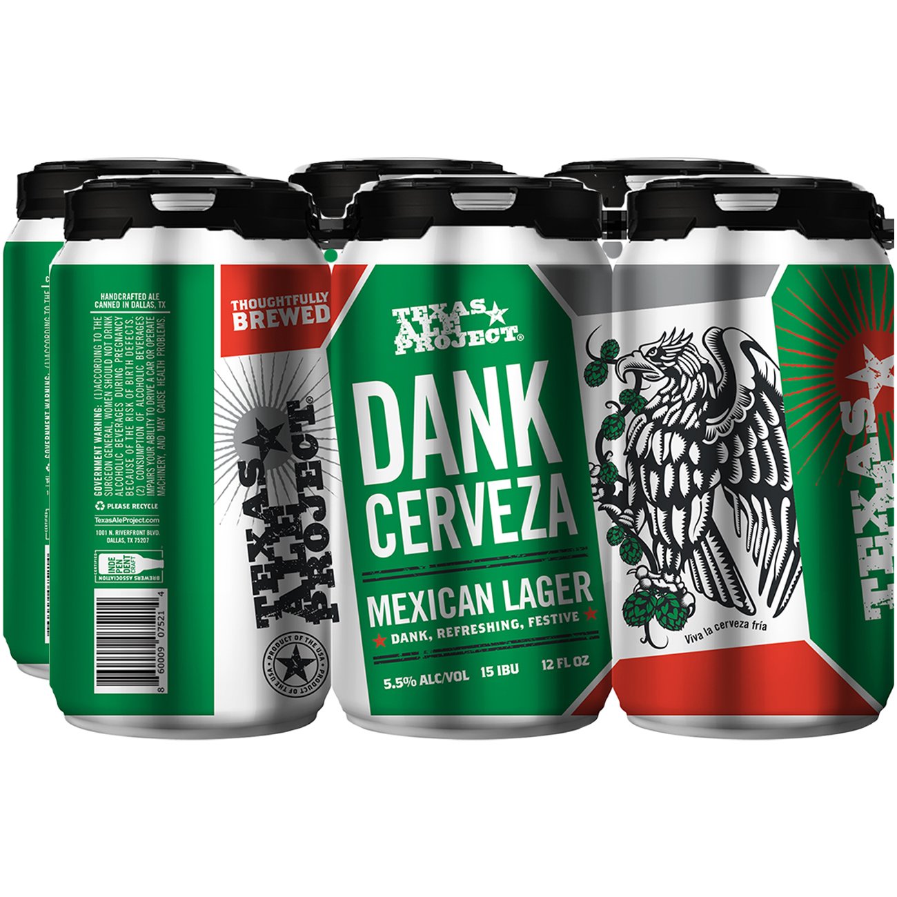 Texas Ale Project Dank Cerveza Mexican Lager 6 pk Cans - Shop Beer at H-E-B