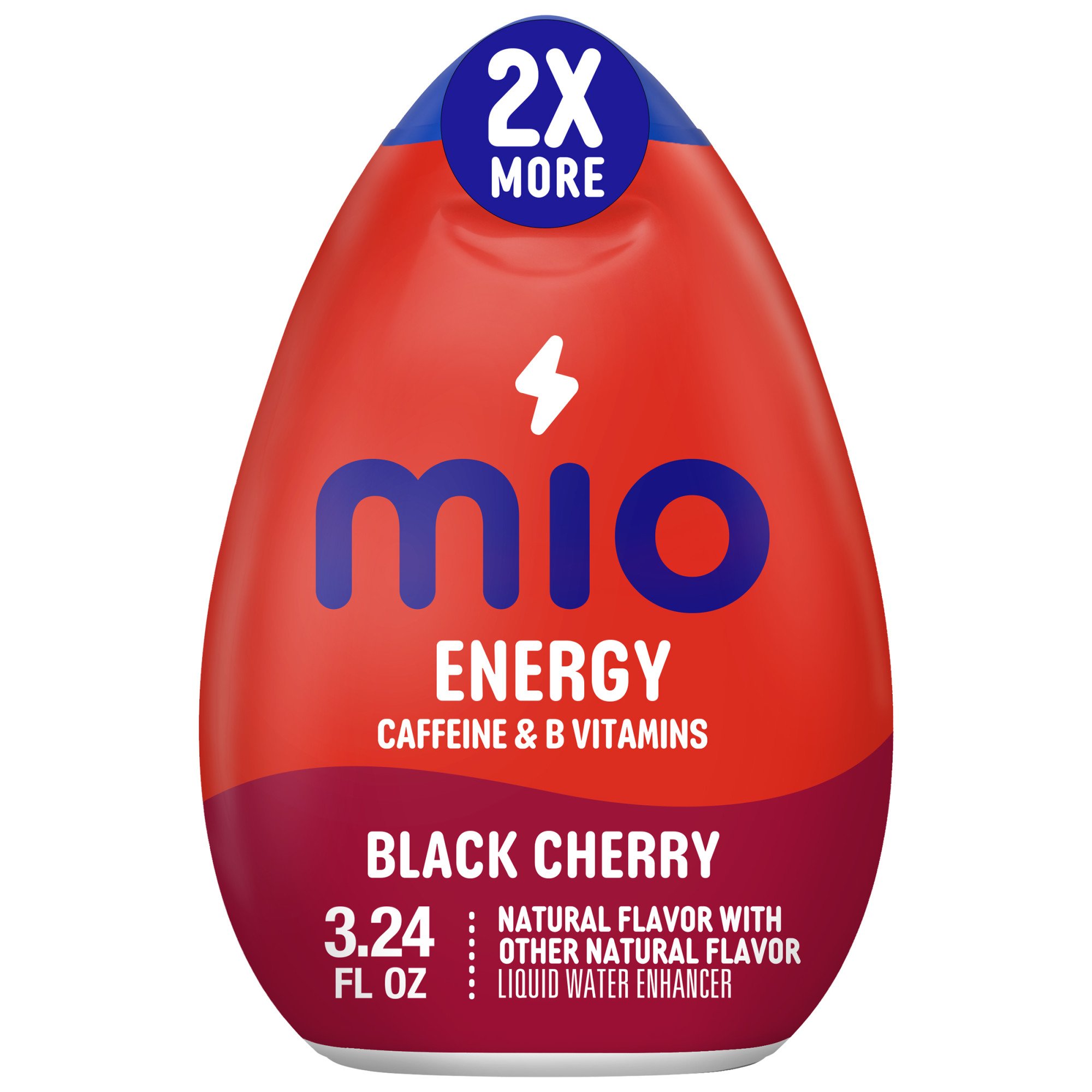 Mio Energy Liquid Water Enhancer - Black Cherry - Shop Mixes & flavor ...