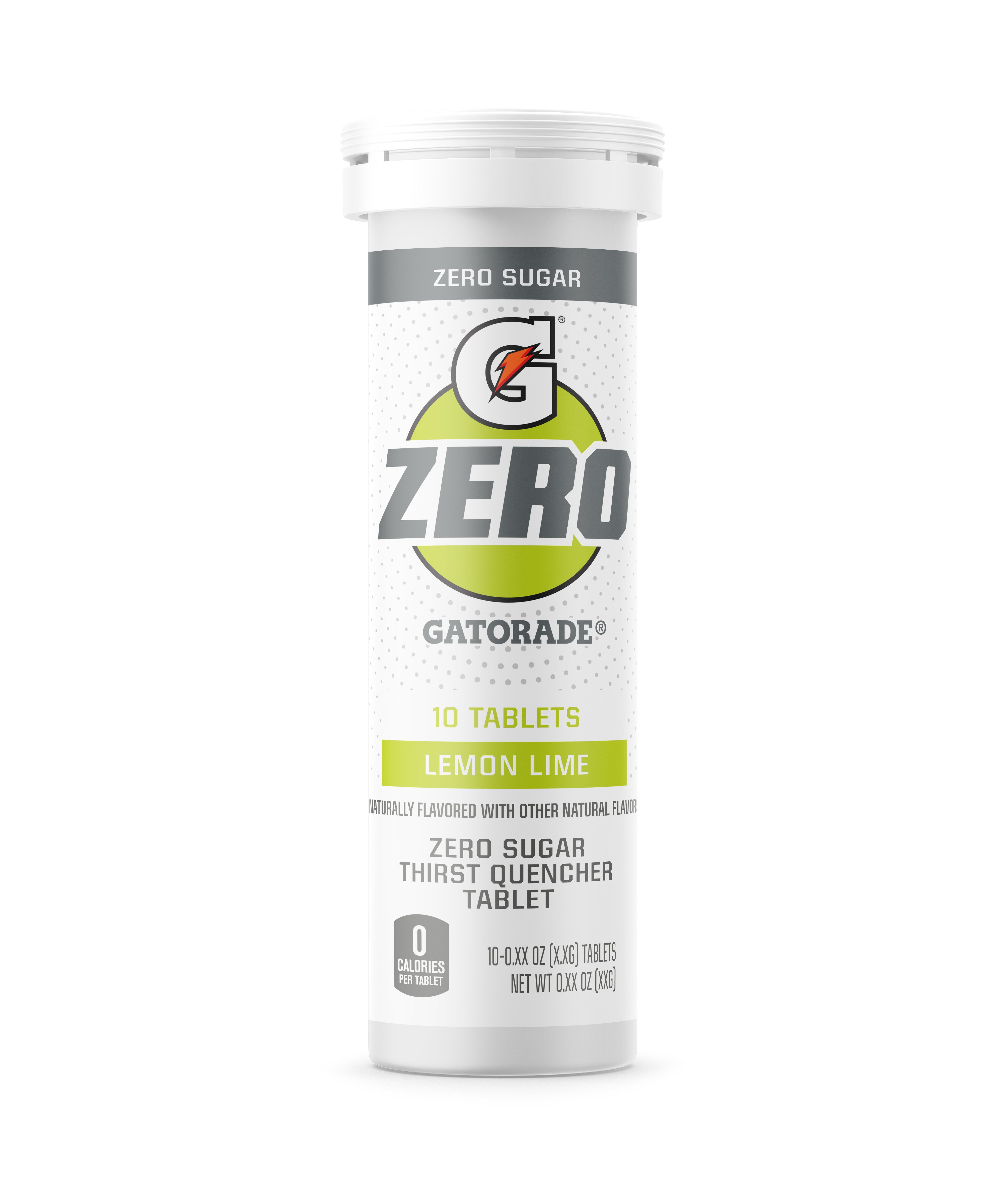 Gatorade Zero Sugar Thirst Quencher Tablets - Lemon Lime - Shop Mixes ...