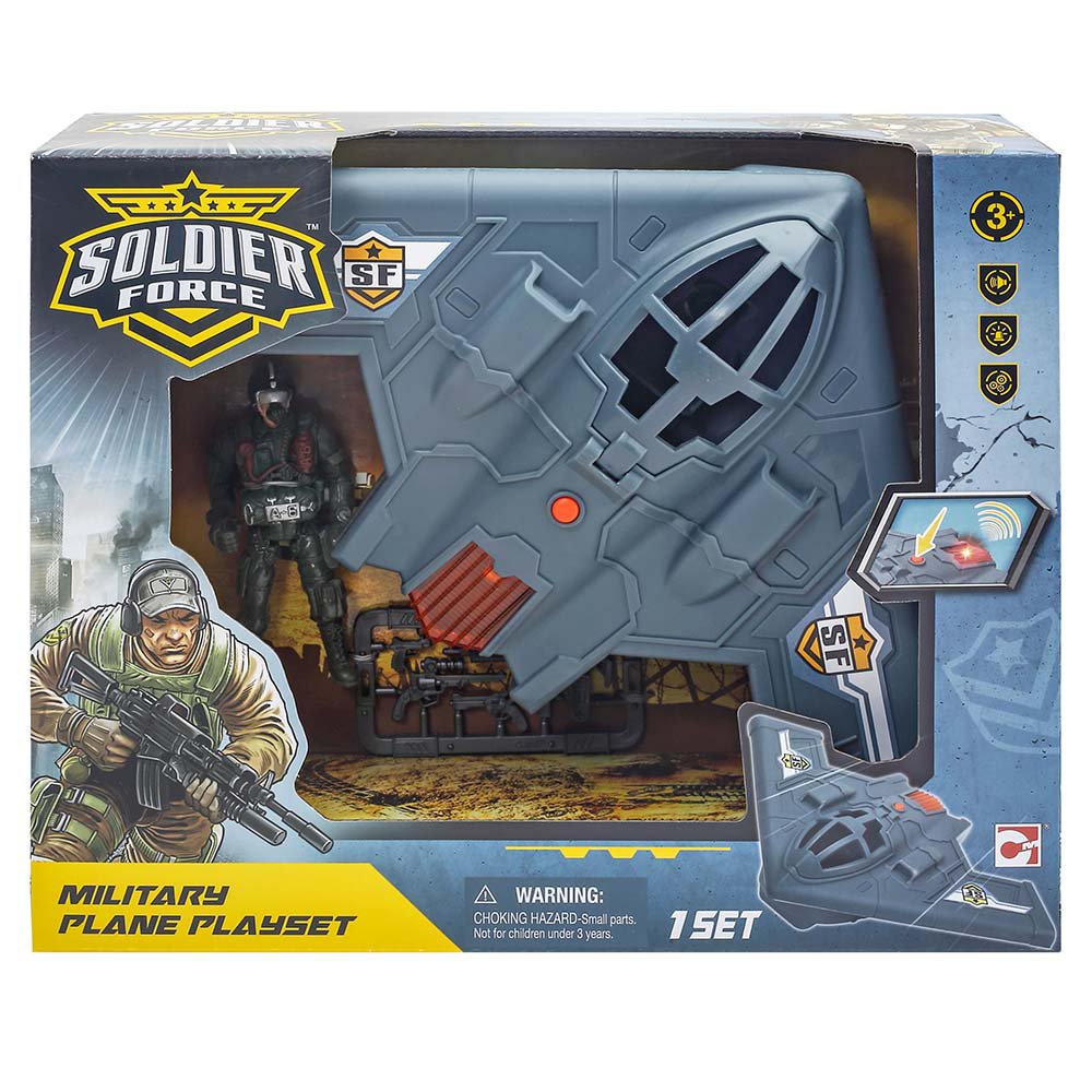Soldier Force Military Plane Playset - Shop Playsets at H-E-B