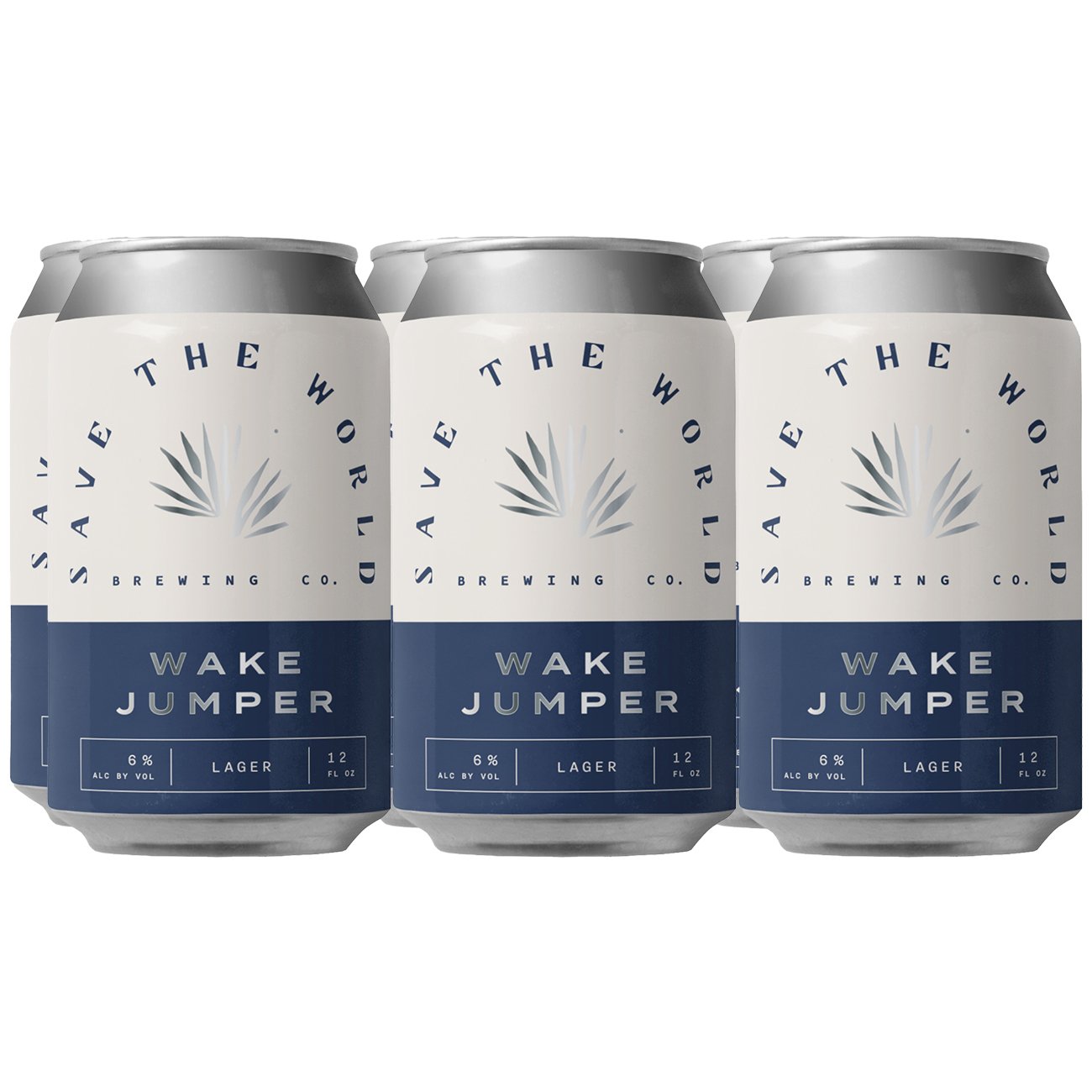 Save The World Brewing Co Wake Jumper Lager 6 pk Cans - Shop Beer at H-E-B