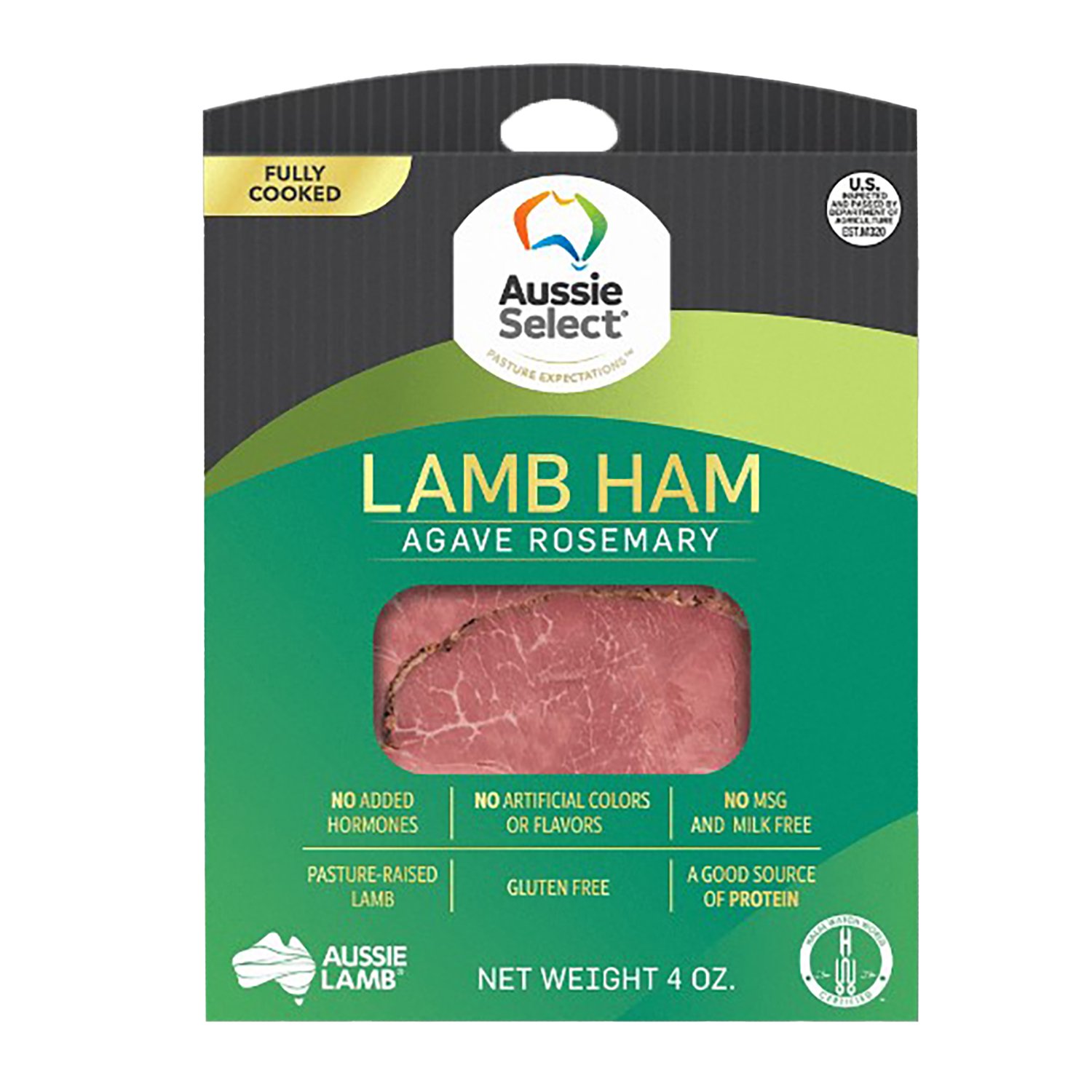 Aussie Select Fully Cooked Lamb Ham - Agave Rosemary - Shop Lamb & goat ...