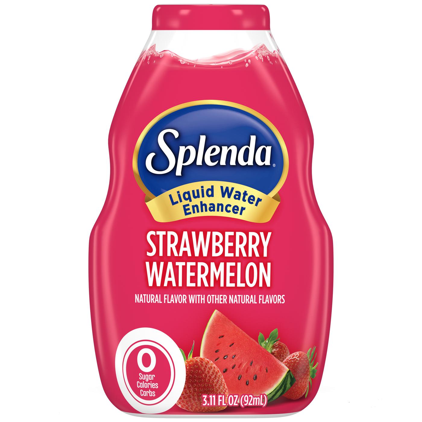 Splenda Liquid Water Enhancer - Strawberry Watermelon - Shop Mixes ...