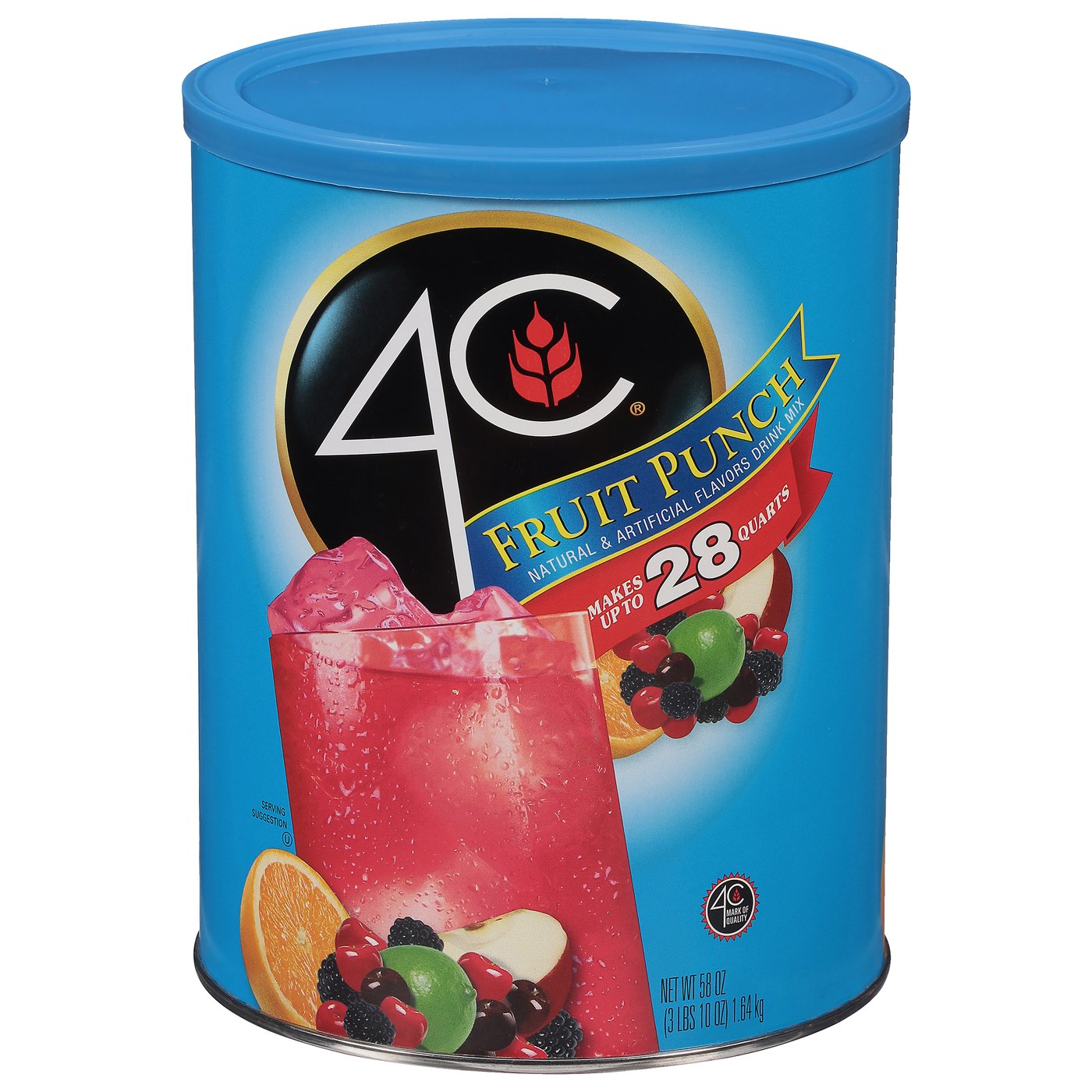 4C Fruit Punch Drink Mix - Shop Mixes & flavor enhancers at H-E-B