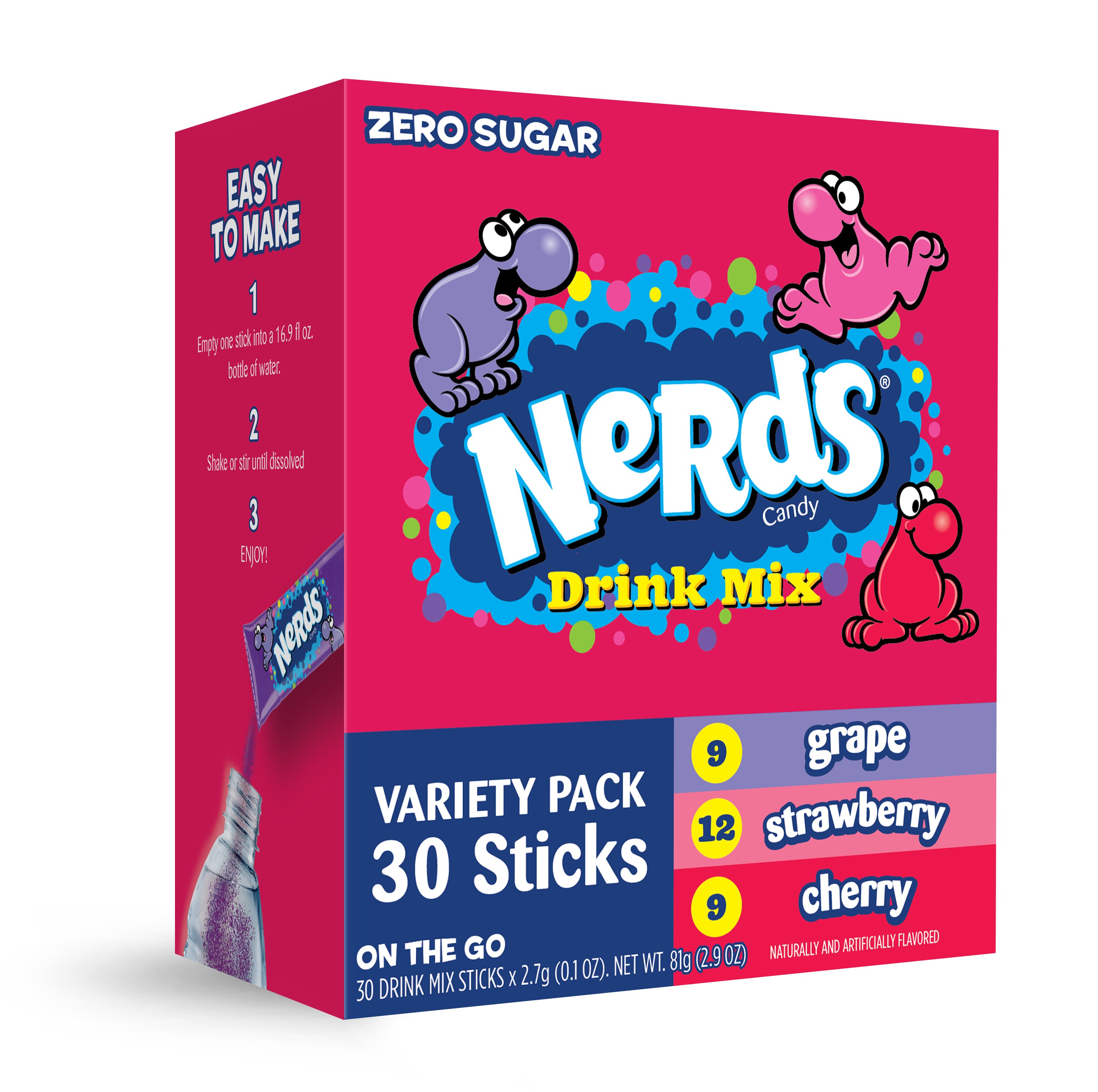 Nerds Drink Mix Variety Pack - Shop Mixes & flavor enhancers at H-E-B