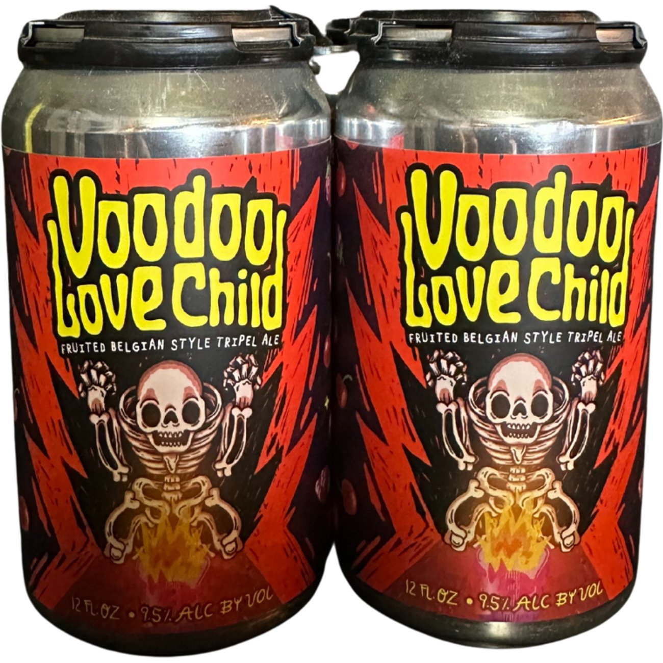 Voodoo Brewing Voodoo Love Child Belgian Tripel Ale Craft Beer 4 pk ...