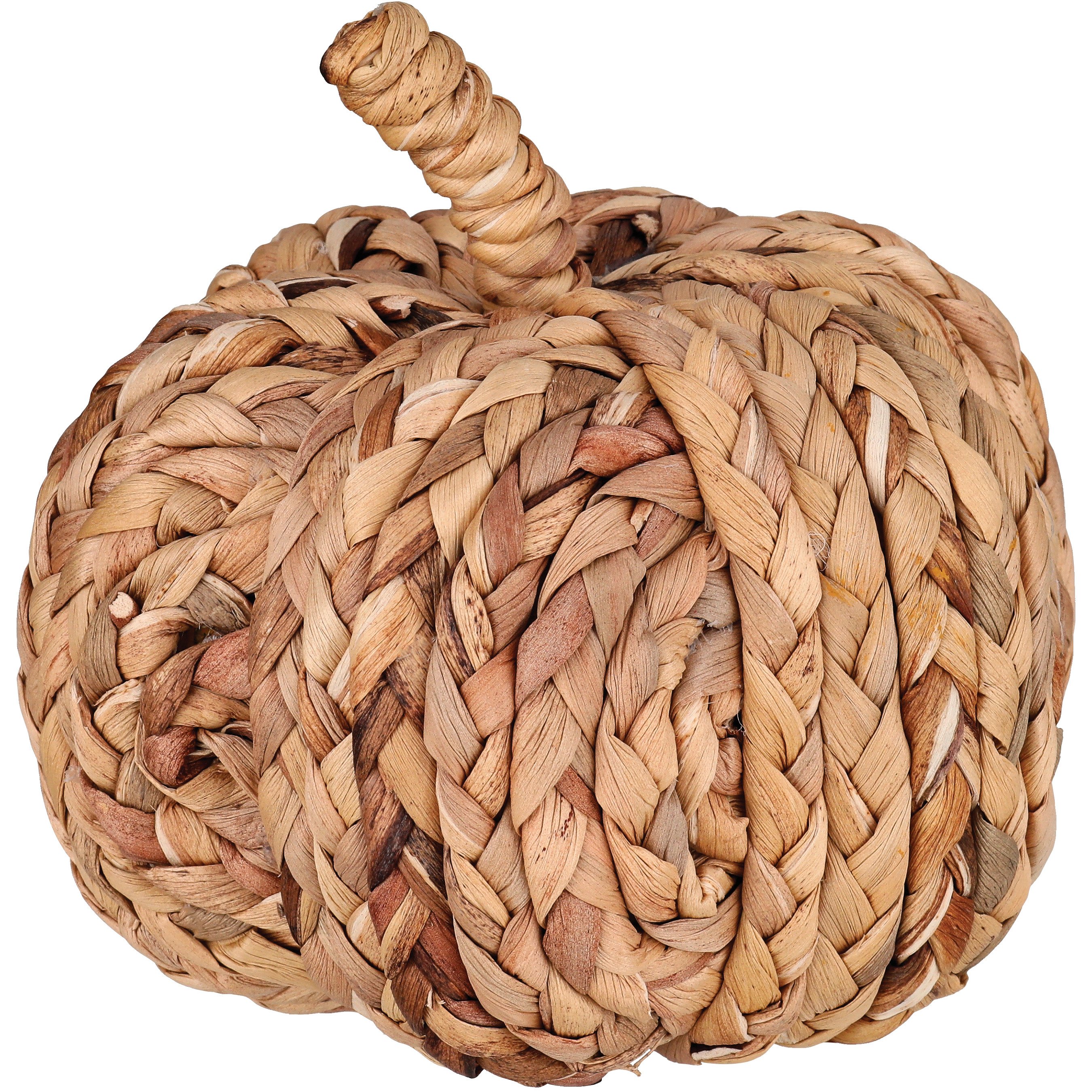 Destination Holiday Woven Seagrass Decorative Fall Pumpkin - Shop ...