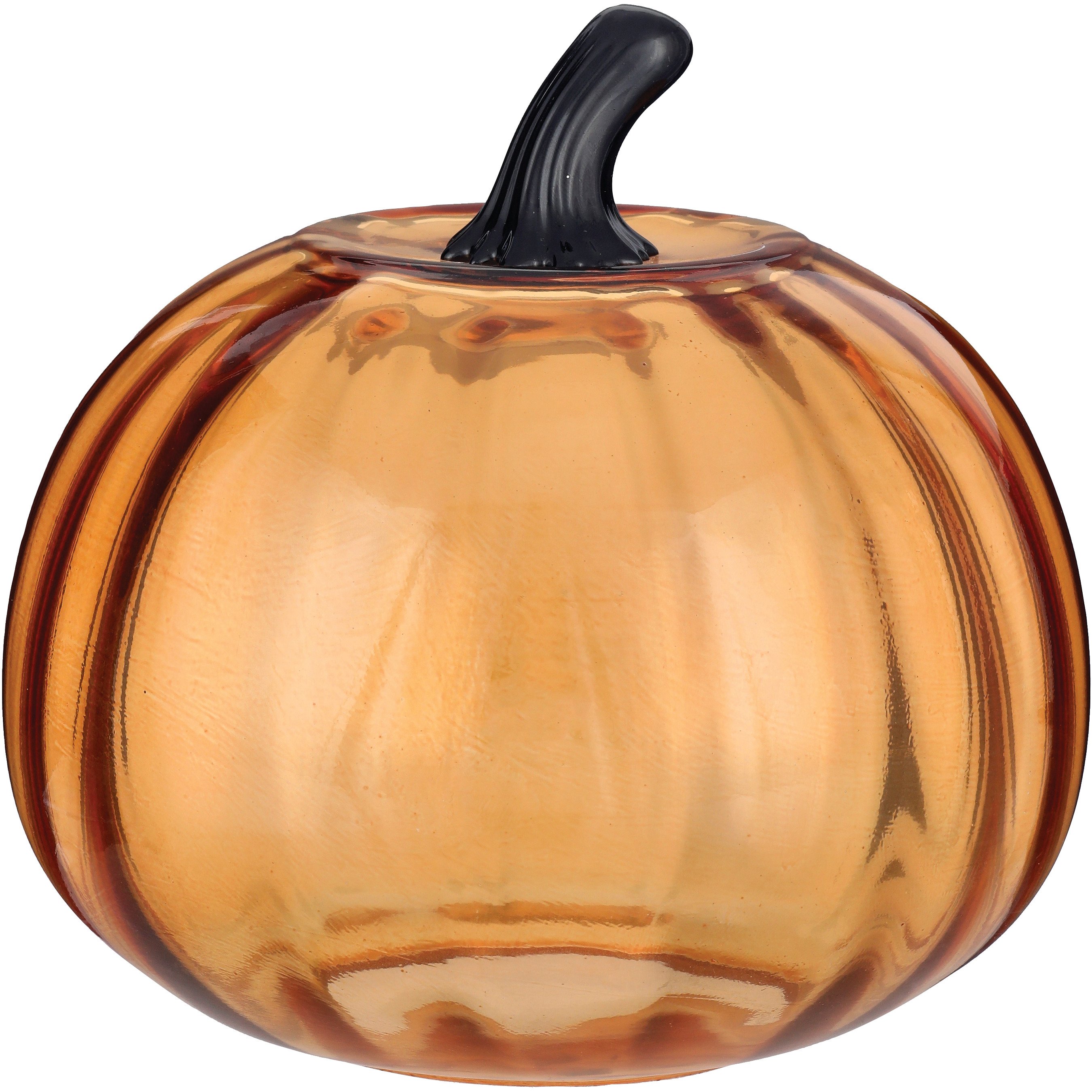 Destination Holiday Fall Decorative Glass Pumpkin - Shop Seasonal decor ...