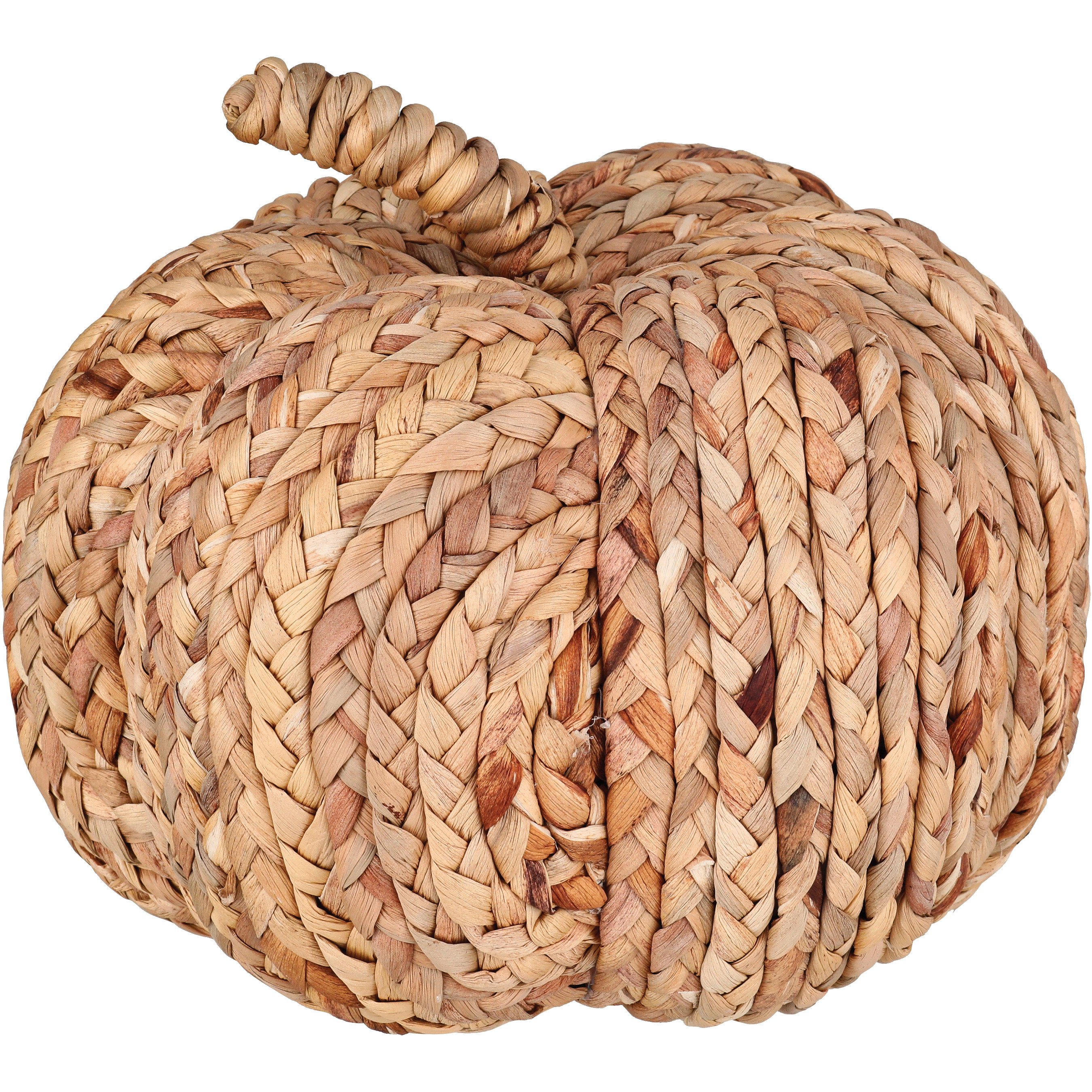 Destination Holiday Woven Seagrass Decorative Fall Pumpkin - Shop ...