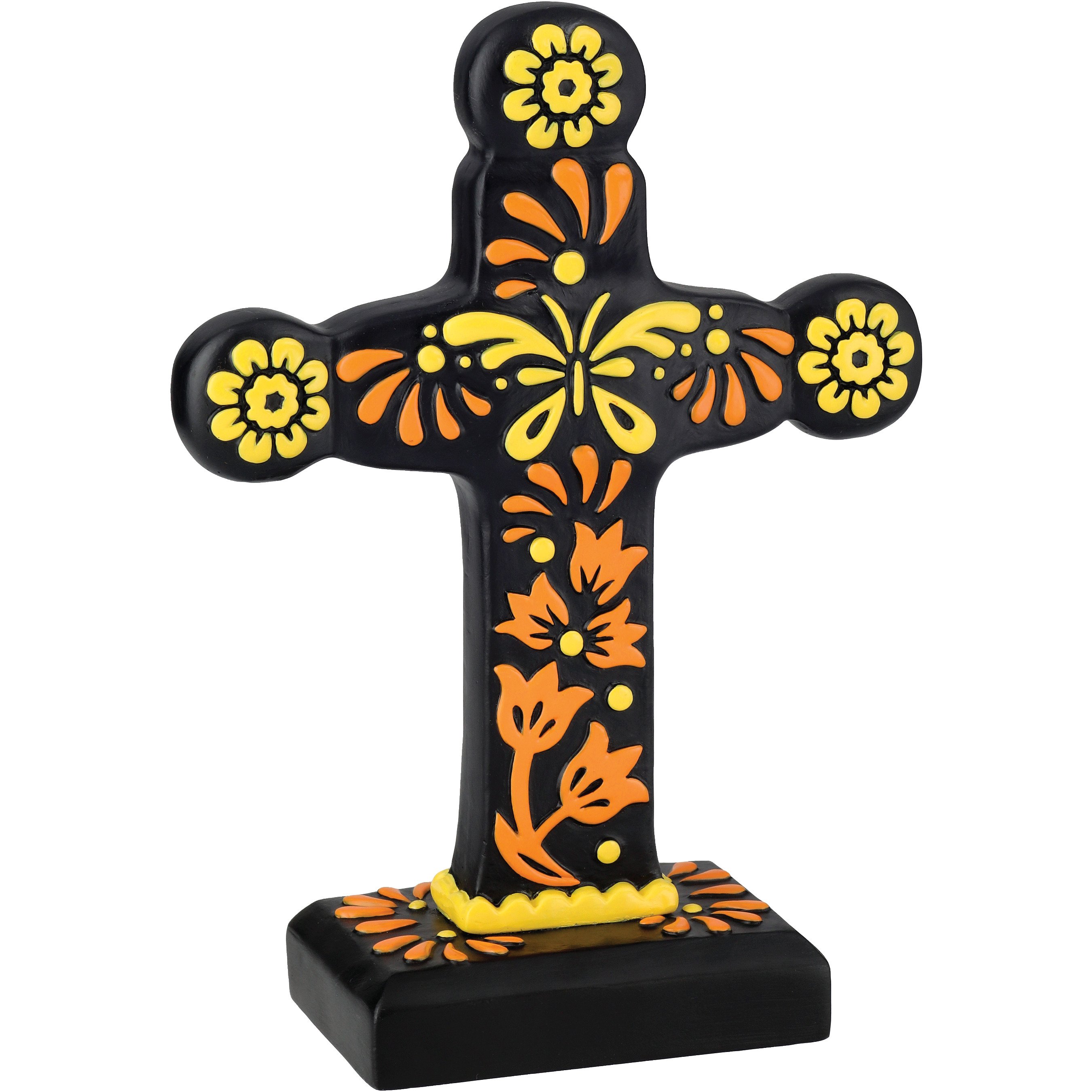 Destination Holiday Day of the Dead Mariposa Tabletop Cross - Shop ...