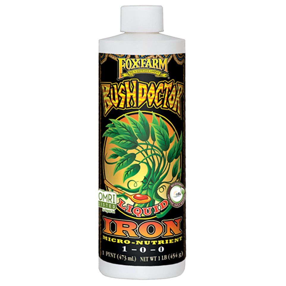 Fox Farm Bush Doctor Liquid Iron Plant Supplement - Shop Fertilizer at ...