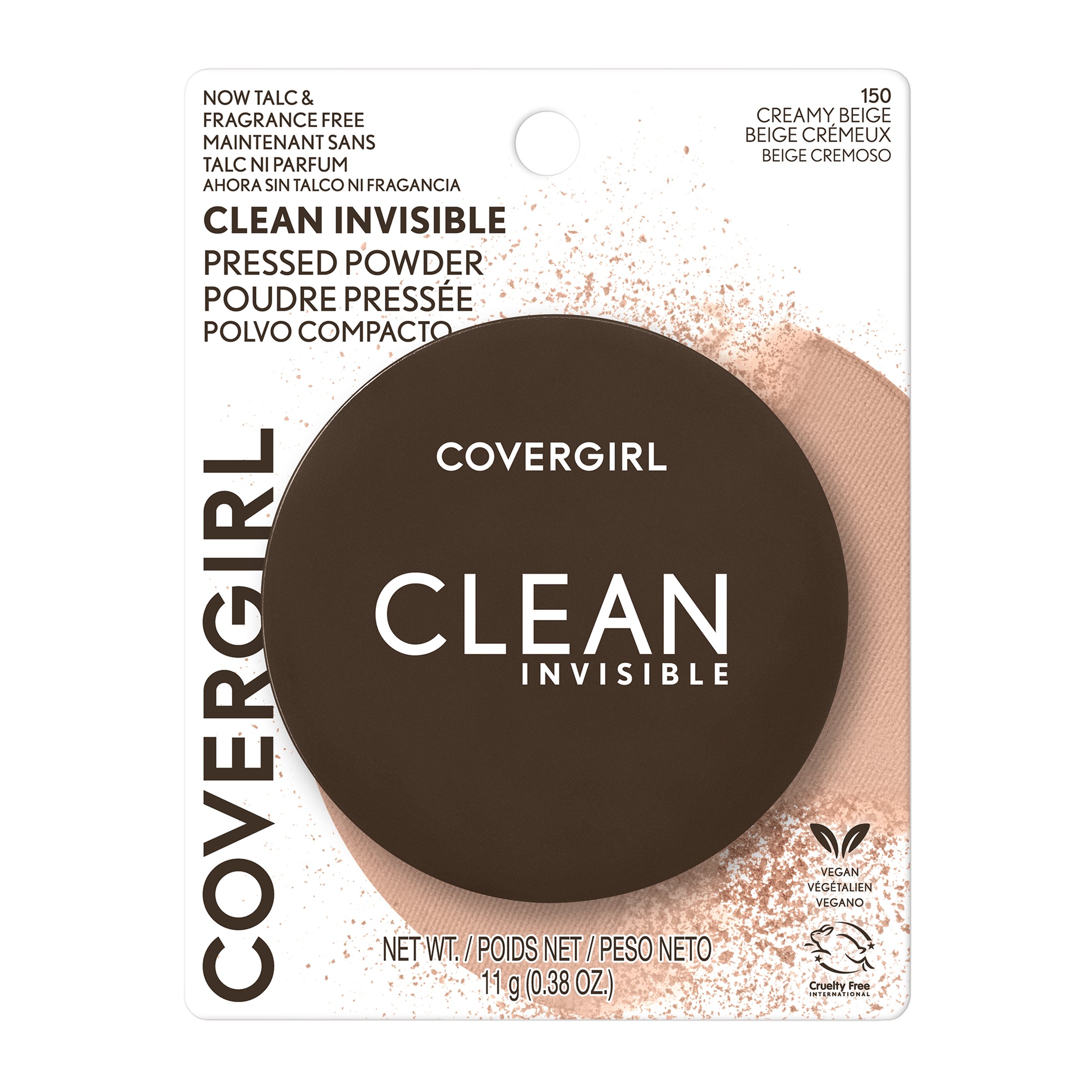 Covergirl Clean Invisible Pressed Powder - Creamy Beige - Shop Powder ...