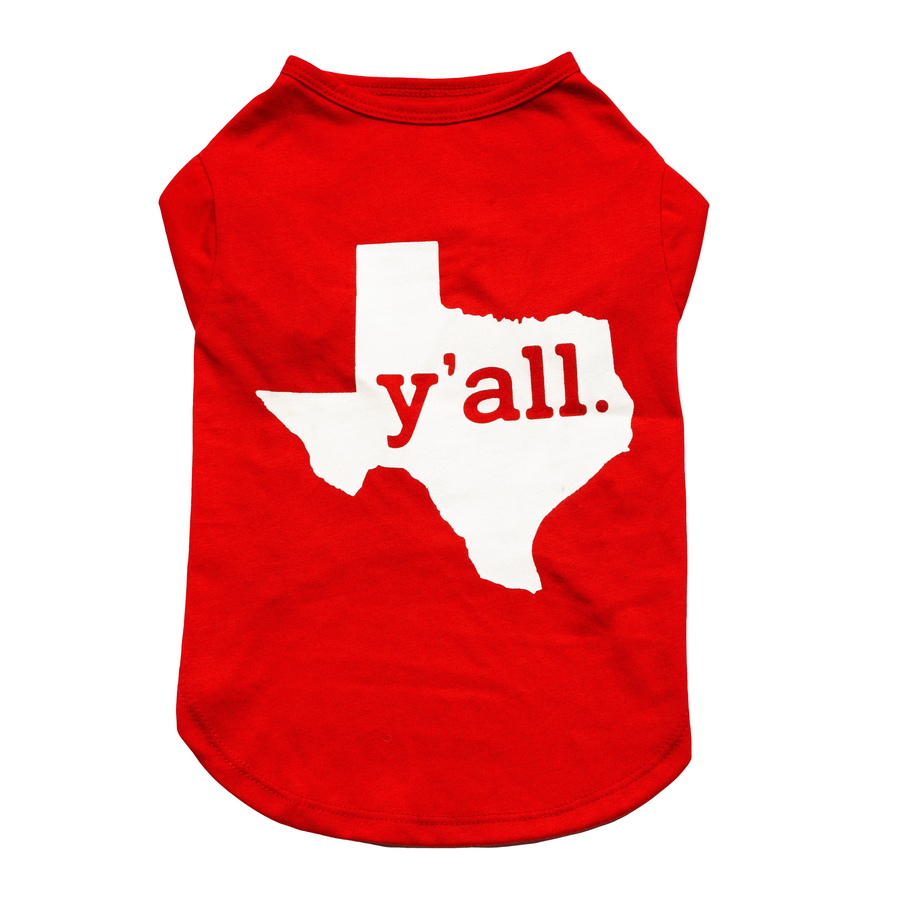 Simply Dog Red Y'all Shirt Large - Shop Clothes at H-E-B