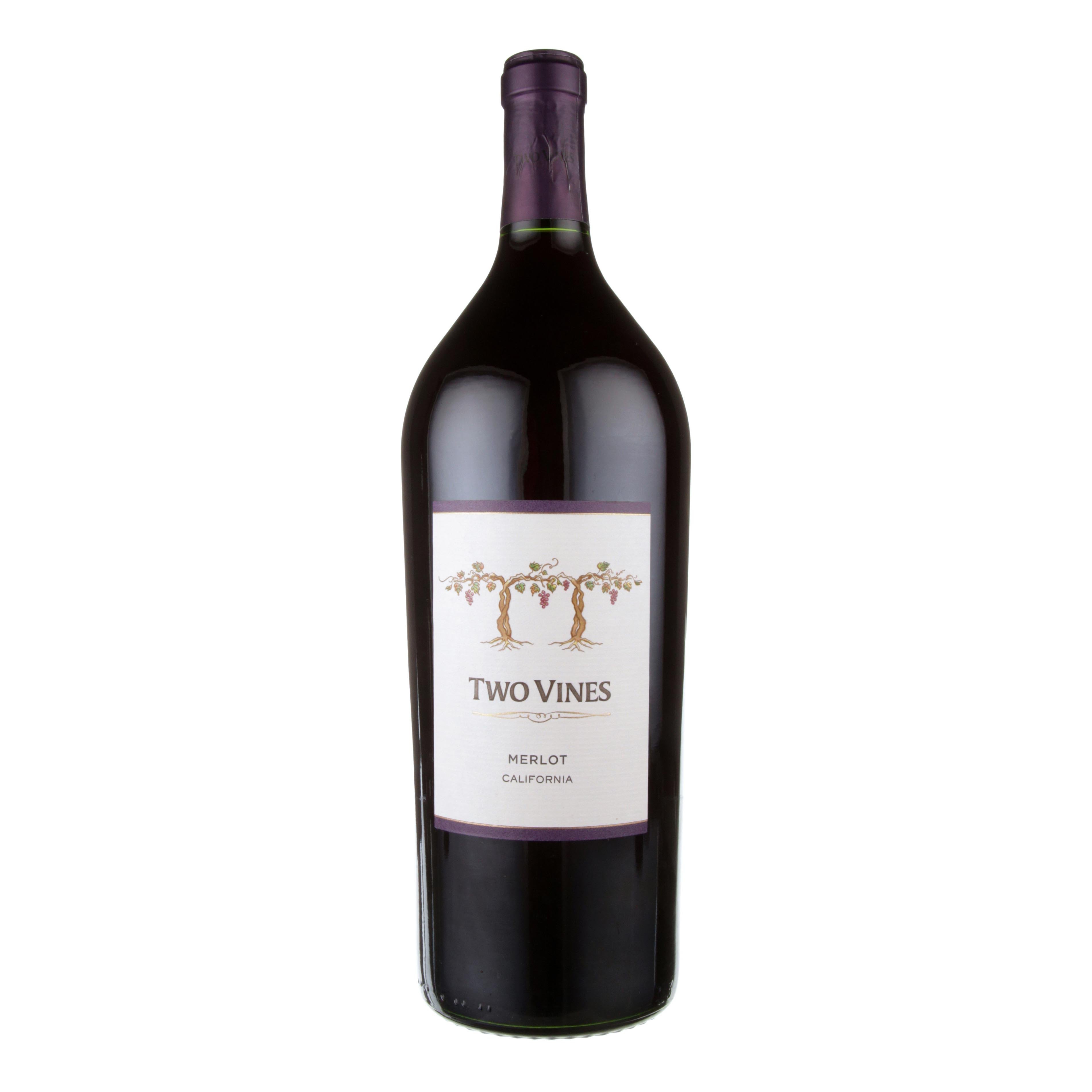 Two Vines Merlot - Shop Wine at H-E-B