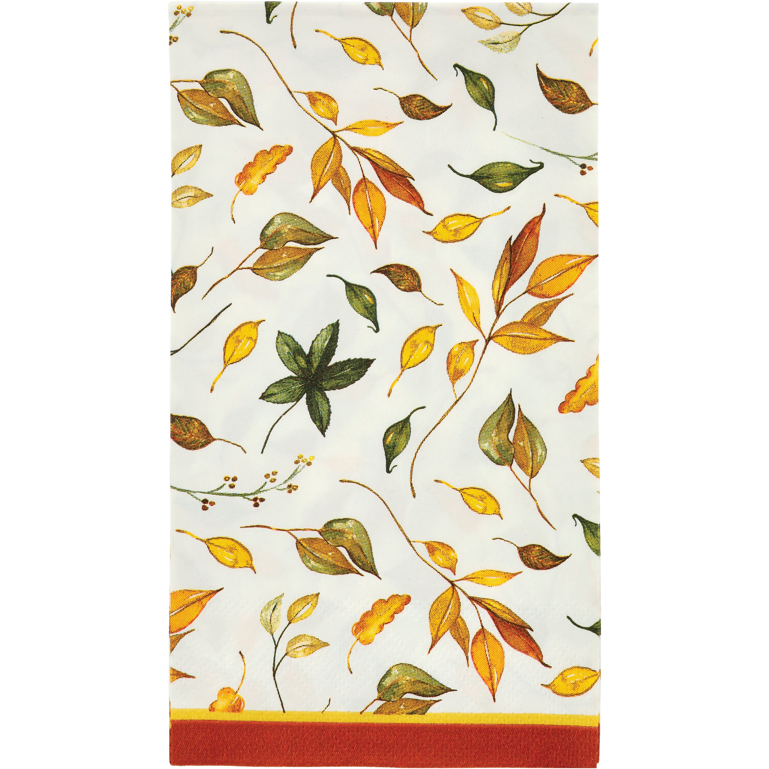 Destination Holiday Dinner Napkins - Fall Leaves - Shop Napkins & table ...