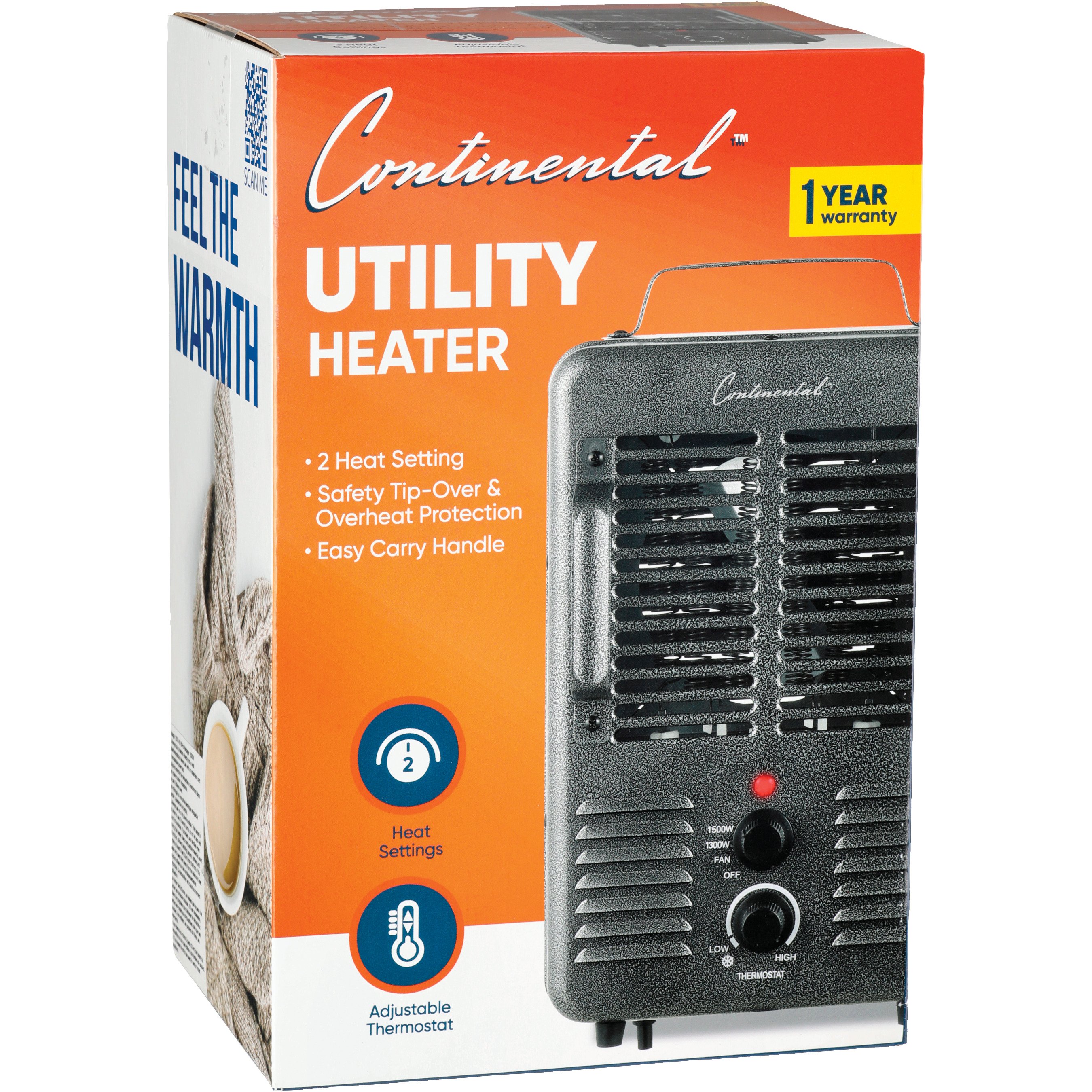 Continental Milkhouse Style Electric Utility Heater - Shop Air ...