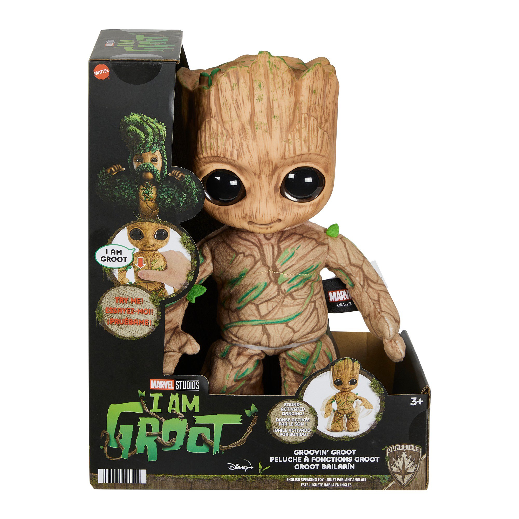 Mattel Marvel's Gardians of the Galaxy Plush Groot - Shop Action ...