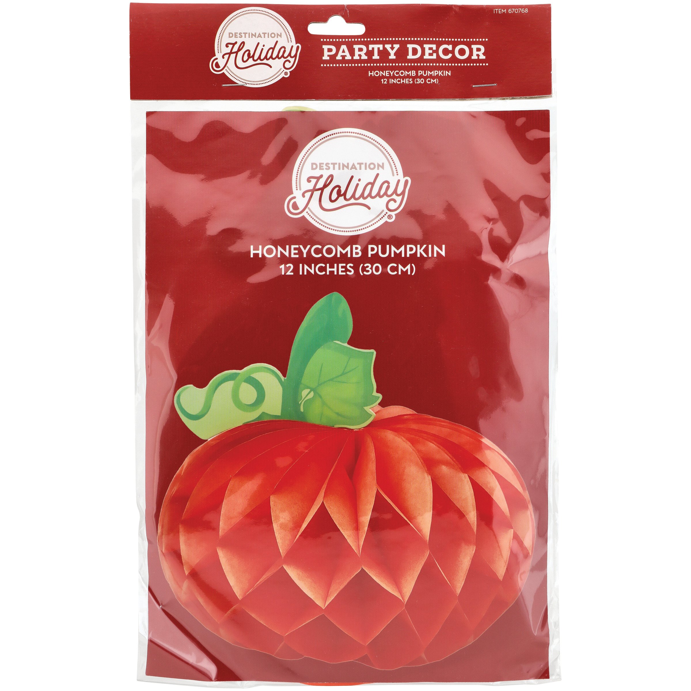 Destination Holiday Fall Honeycomb Pumpkin Centerpiece - Shop Seasonal ...